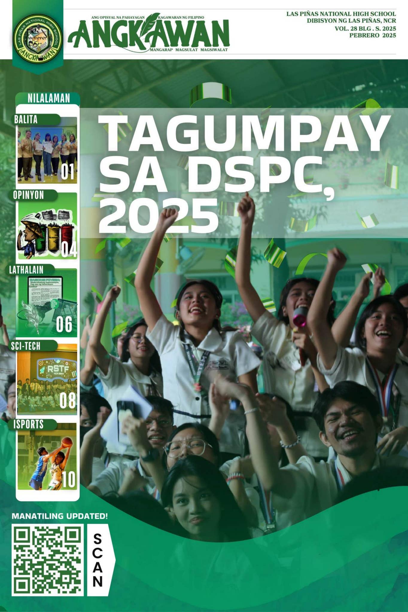ANGKAWAN SCHOOL PAPER | LAS PIÑAS NATIONAL HIGH SCHOOL | SCHOOL YEAR ...