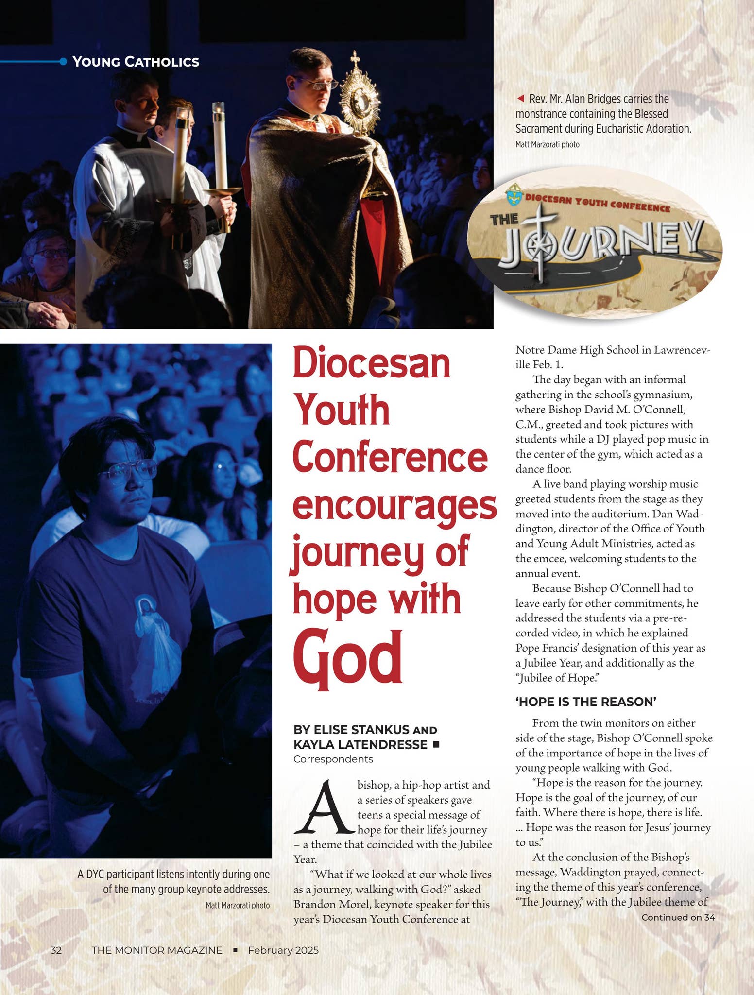 Monitor Mag FEB 2025 DYC by Diocese of Trenton - Issuu