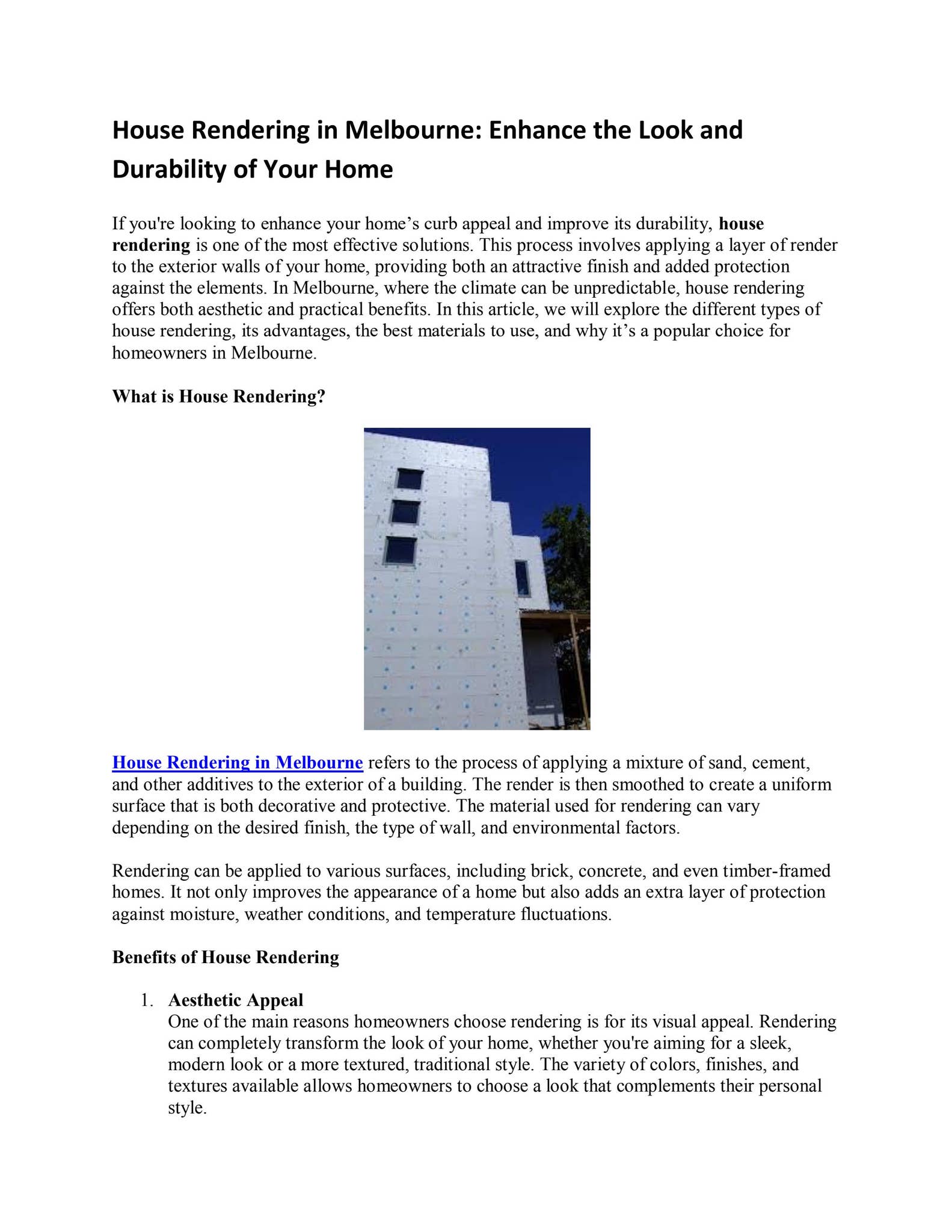 House Rendering Melbourne by Murphy Rendering - Issuu