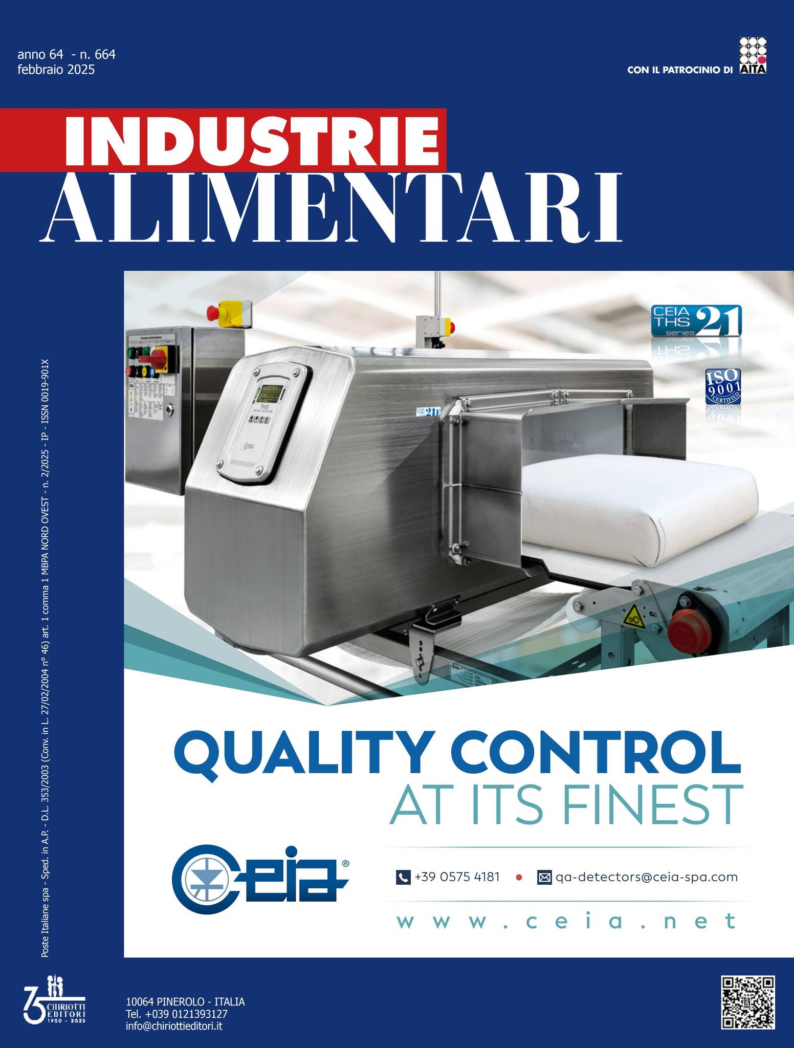 INDUSTRIE ALIMENTARI Feb 2025 by CHIRIOTTI EDITORI srl - Issuu