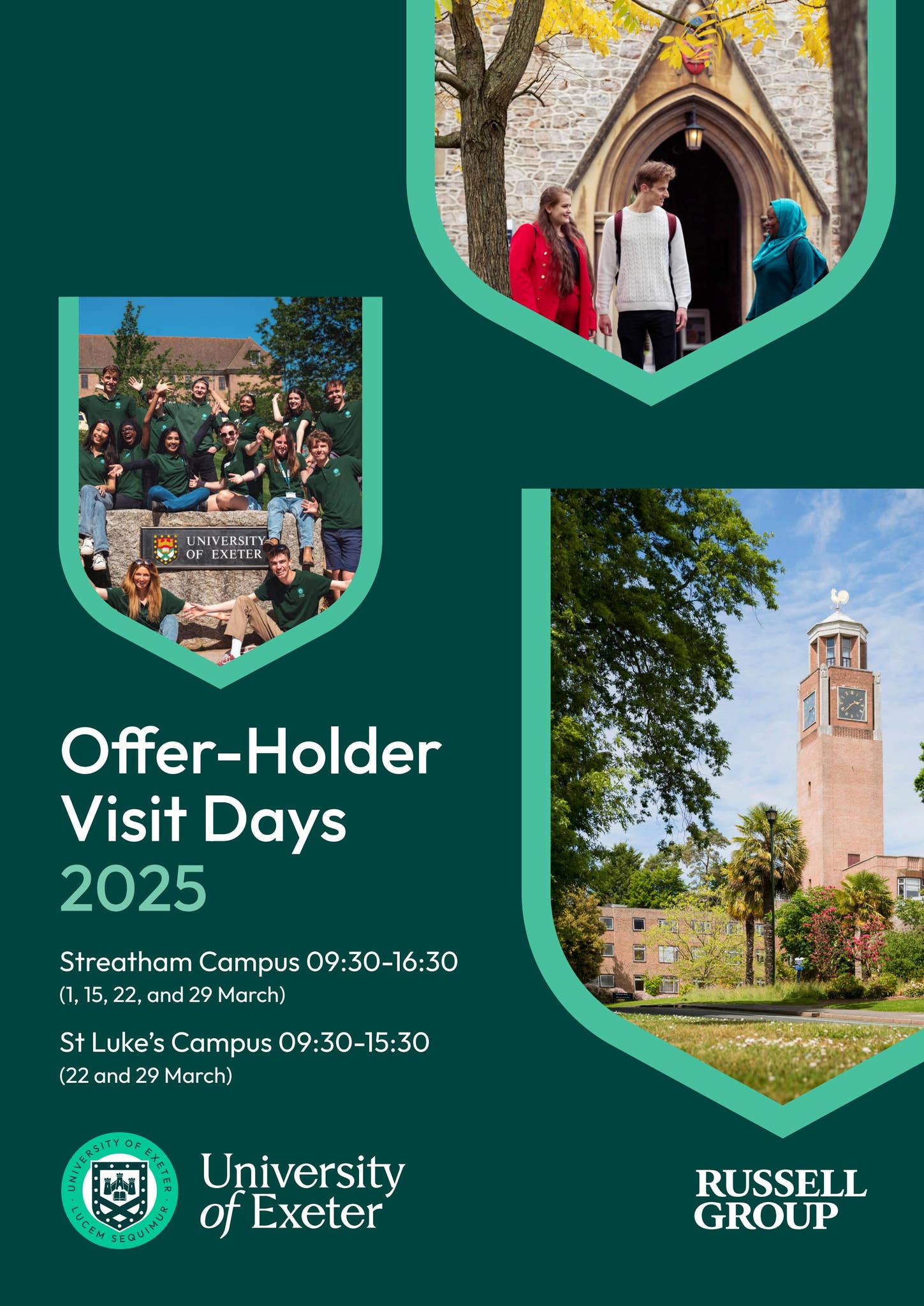 Offer Holder Visitor Day Brochure March 2025 by University of Exeter ...