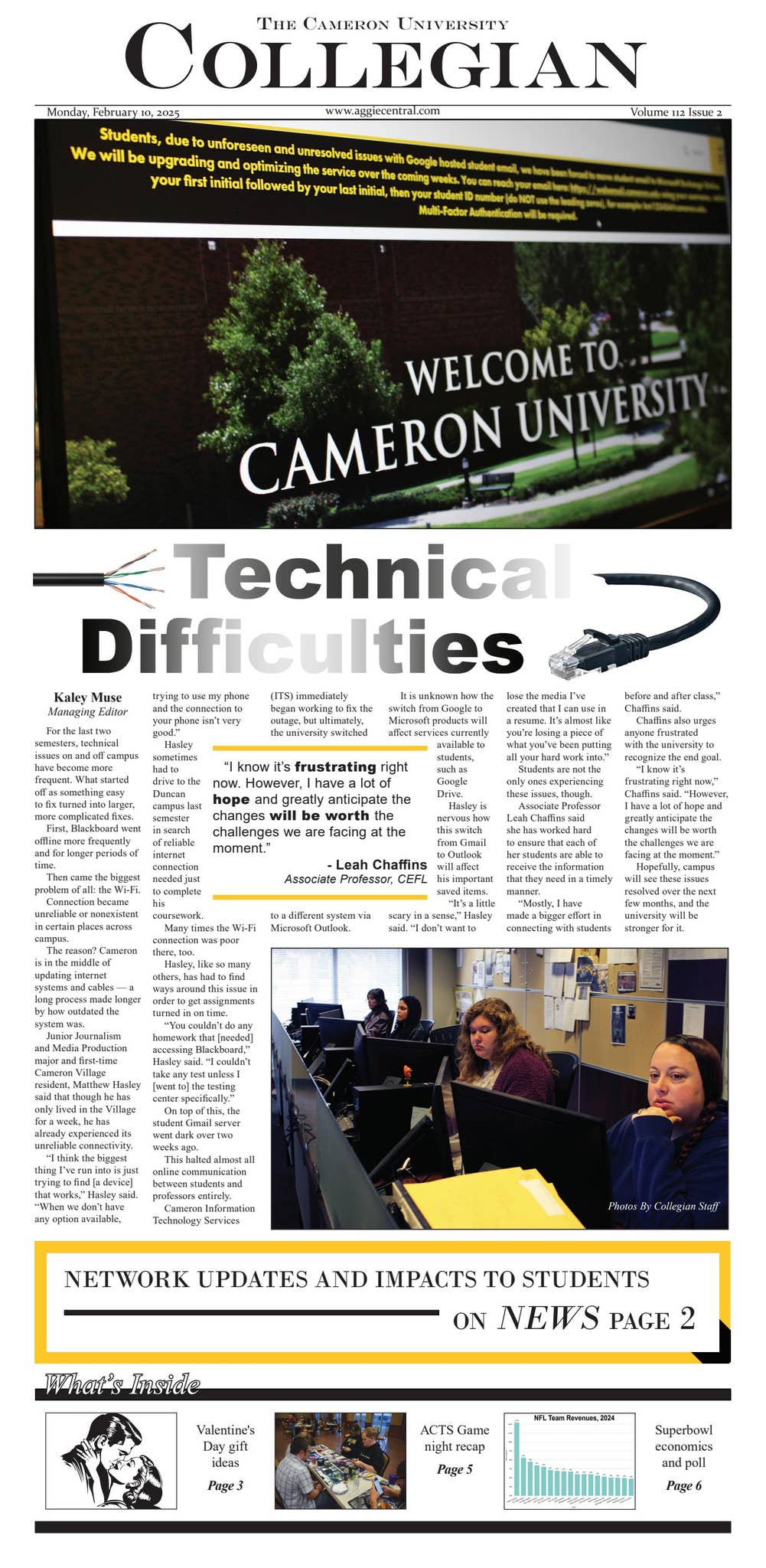 The Cameron Collegian Spring 2025 Issue #2 by Cameron University ...