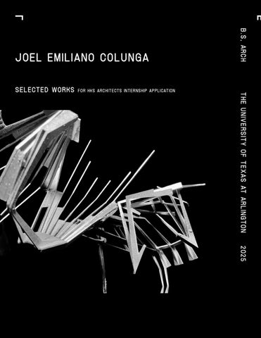 2025 ARCHITECTURAL PORTFOLIO by Joel Colunga - Issuu
