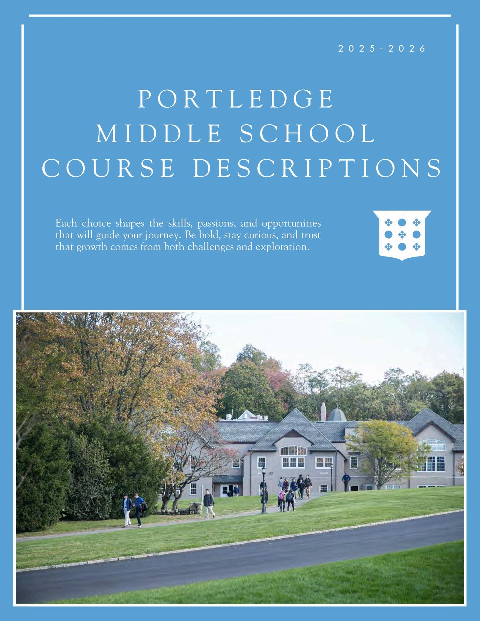Middle School Course Descriptions Booklet 2025-2026 by Portledge School ...