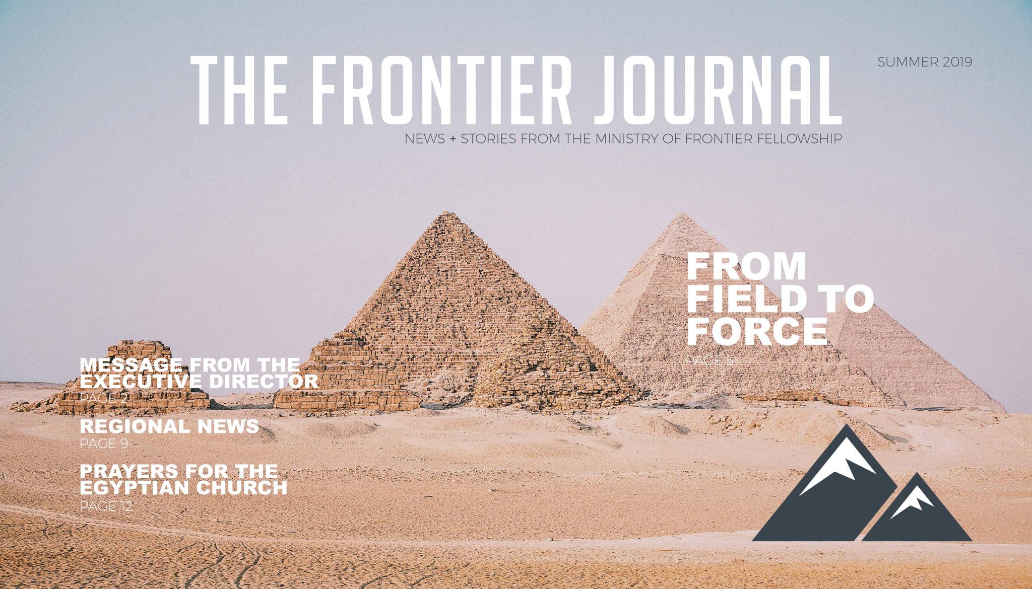 Frontier Journal | Summer 2019 by Frontier Fellowship - Issuu