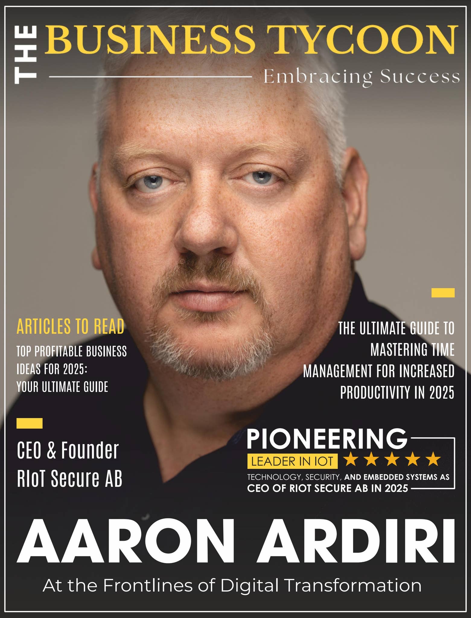 Aaron Ardiri by thebusinesstycoonmagazine.com - Issuu