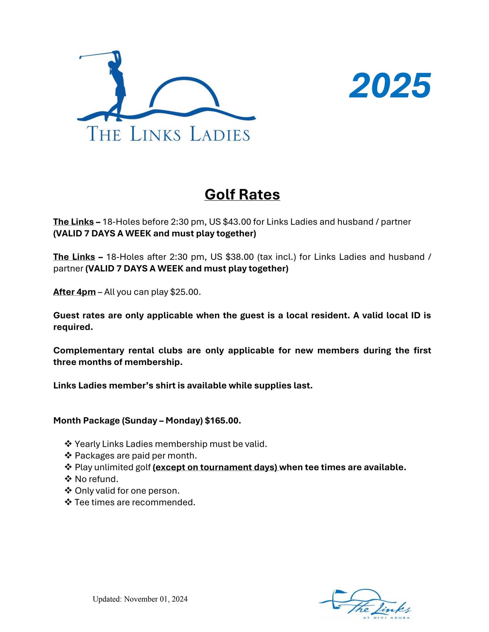 Divi Links - Links Ladies Members TC 2025 by Divi Resorts - Issuu