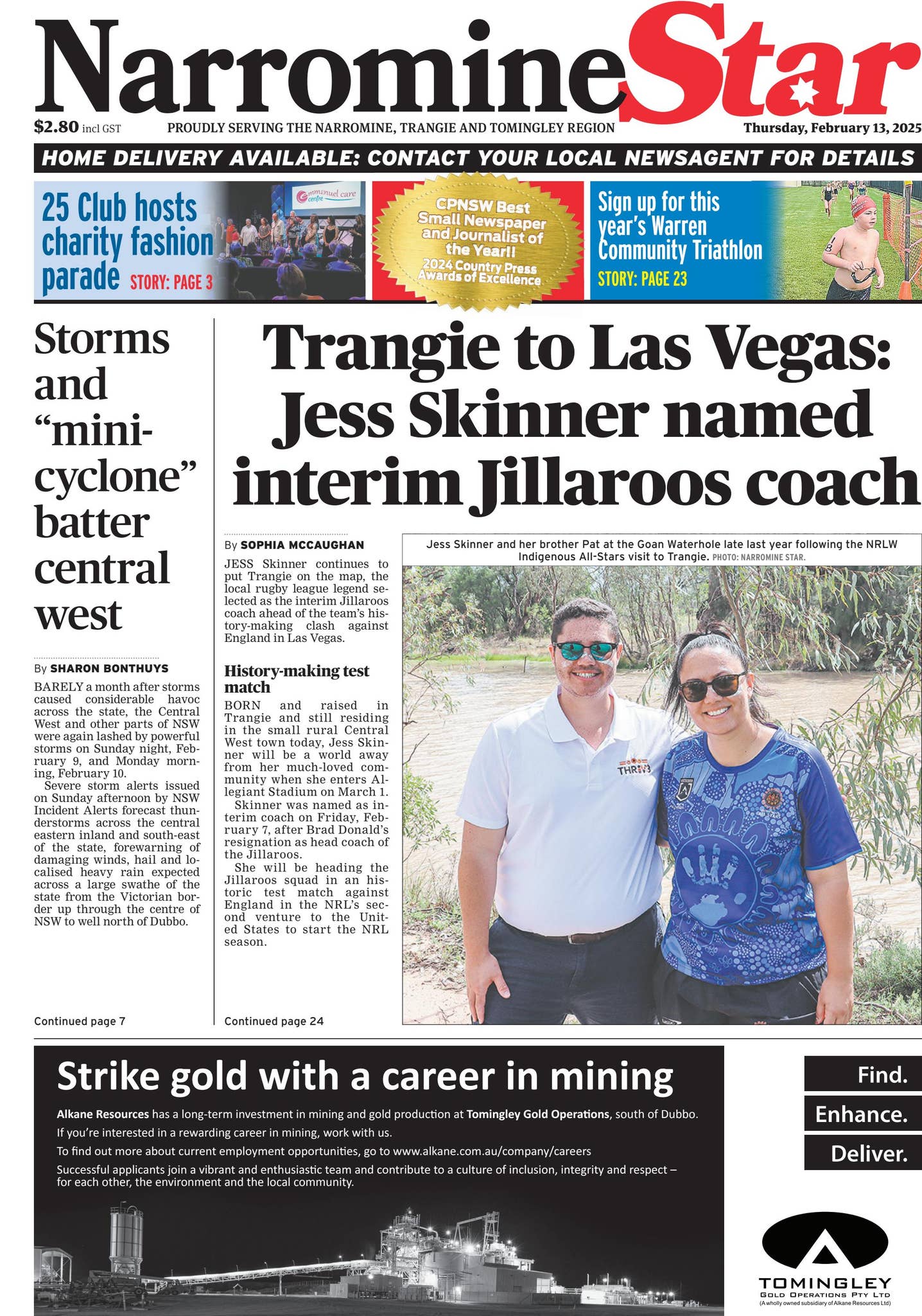 Narromine Star 13.02.2025 by Panscott Media - Issuu