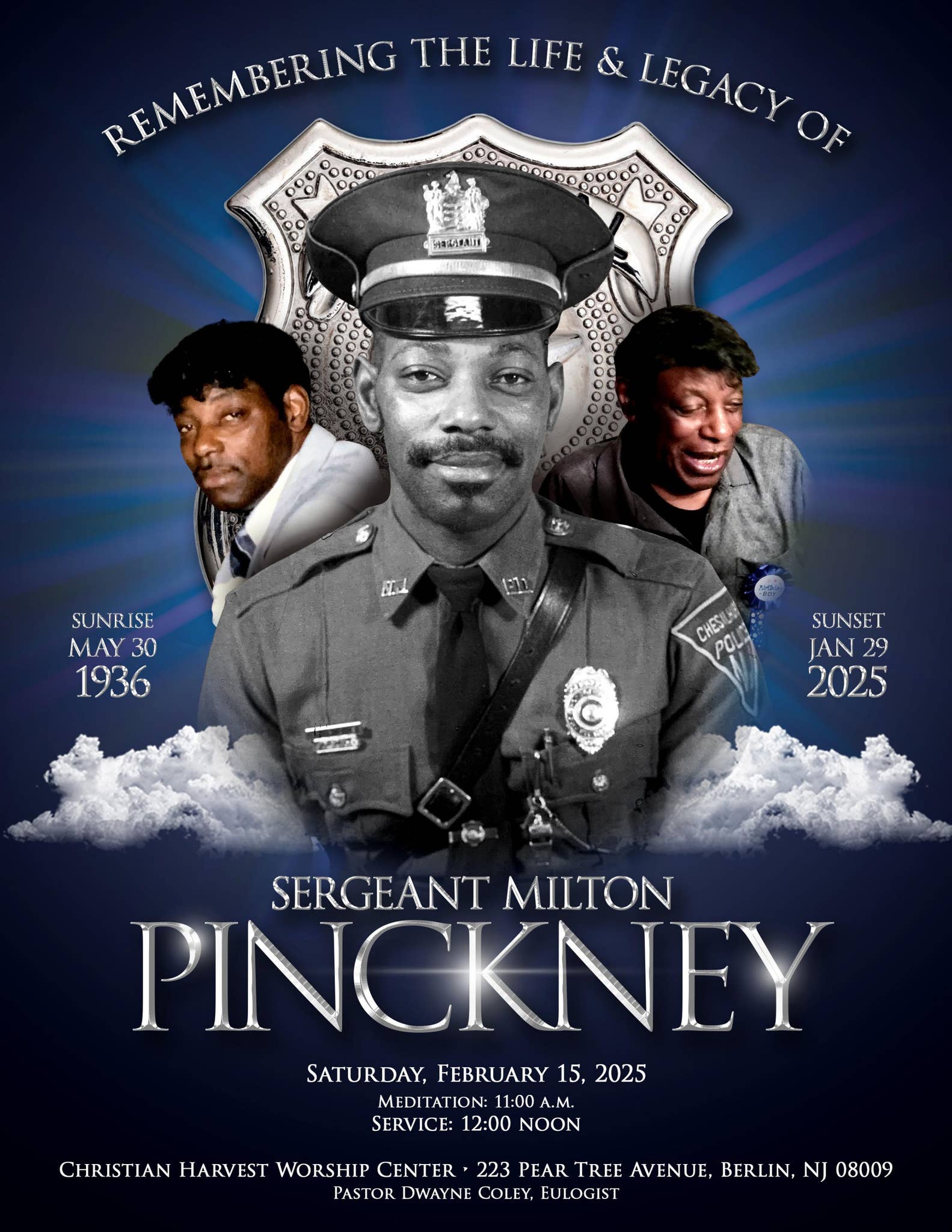 M PINCKNEY MEMORIAL Program by Christopher Coley - Issuu