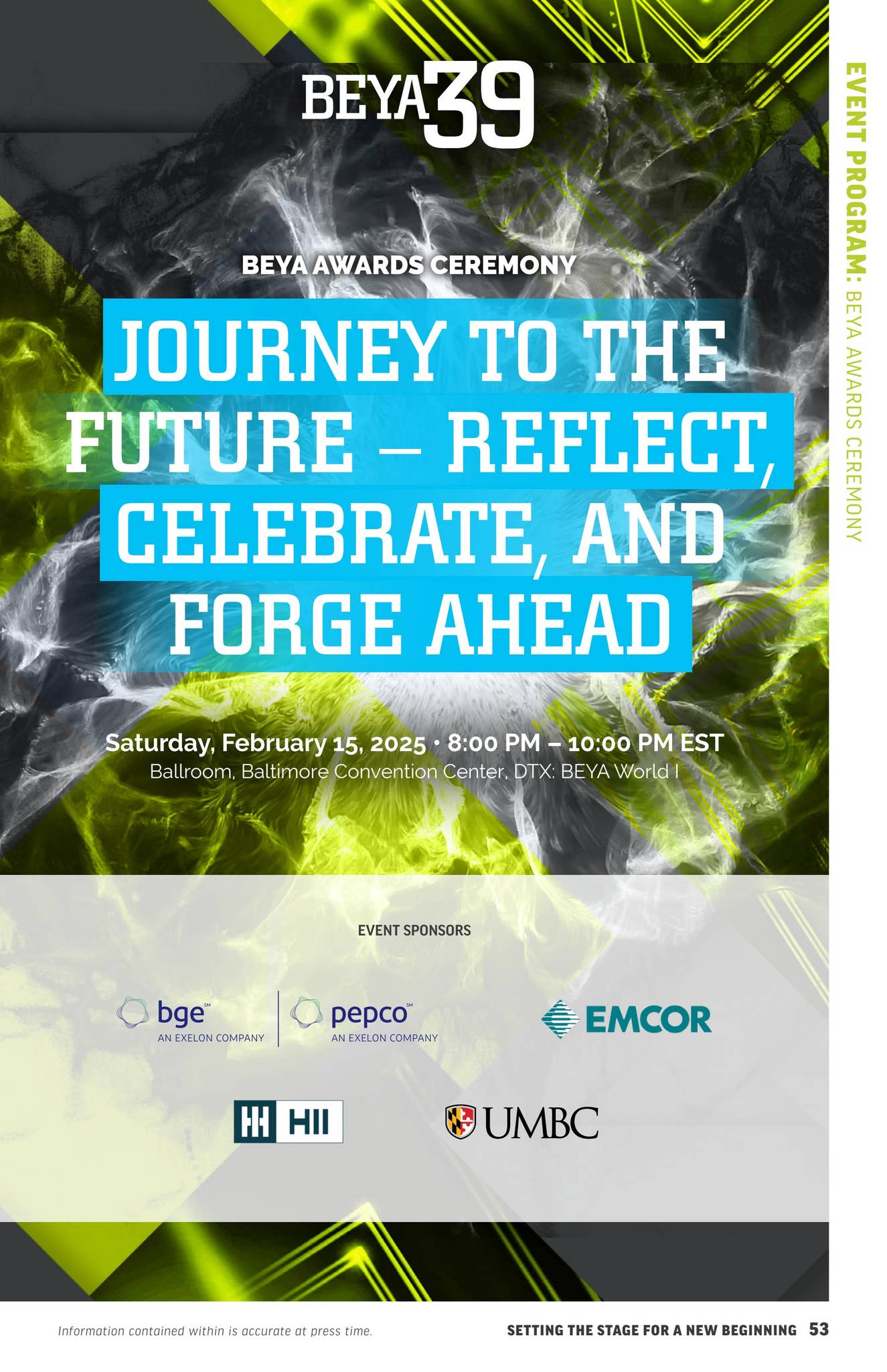 2025 BEYA STEM Conference| Awards Ceremony Program by Career ...