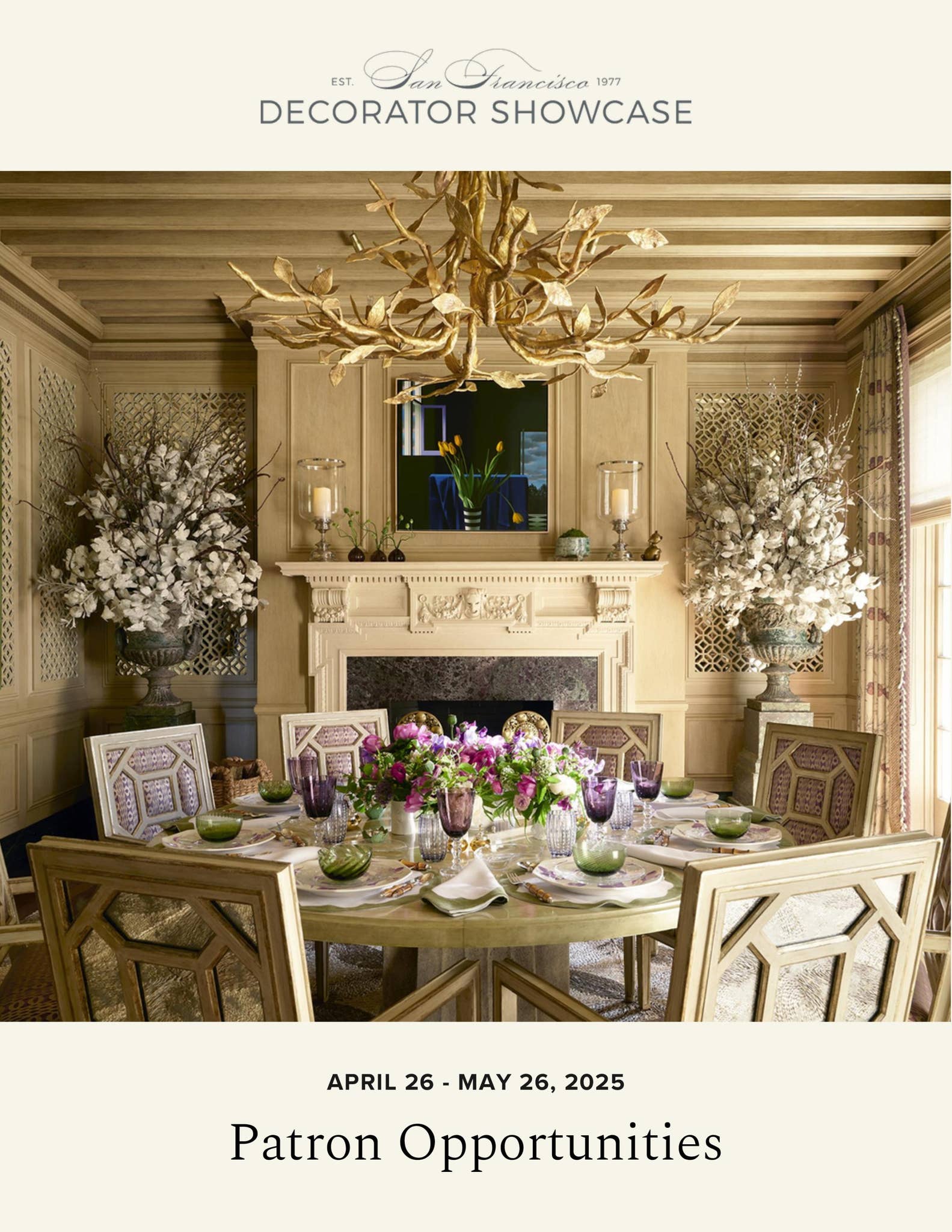 2025 Decorator Showcase Patron Opportunities by SFUHSorg - Issuu