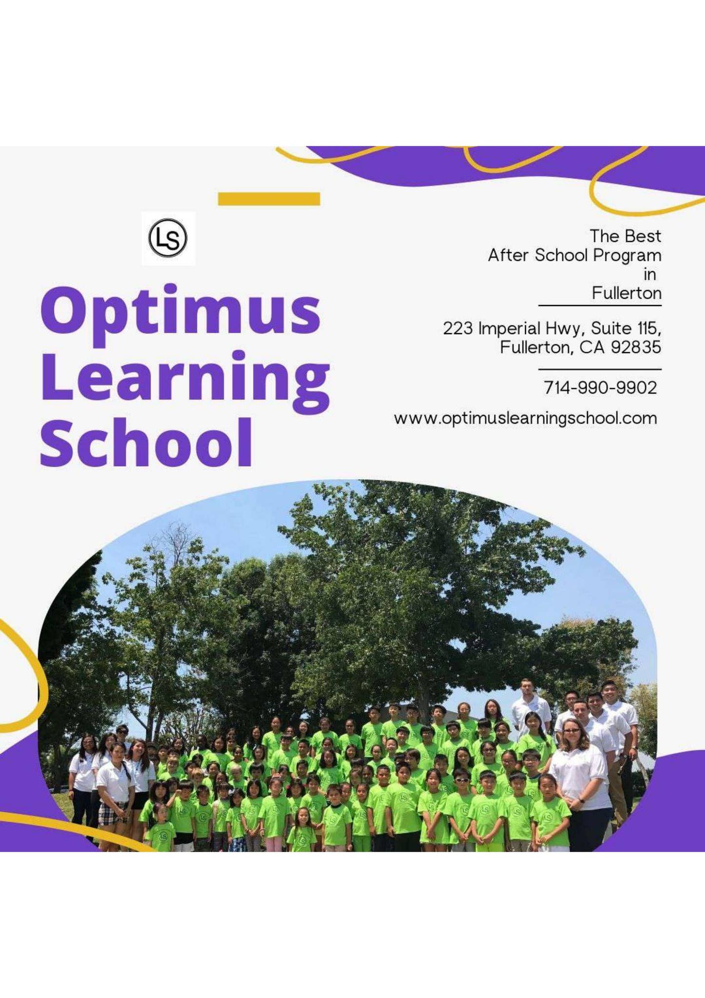 Optimus Learning School by math class in Fullerton - Issuu
