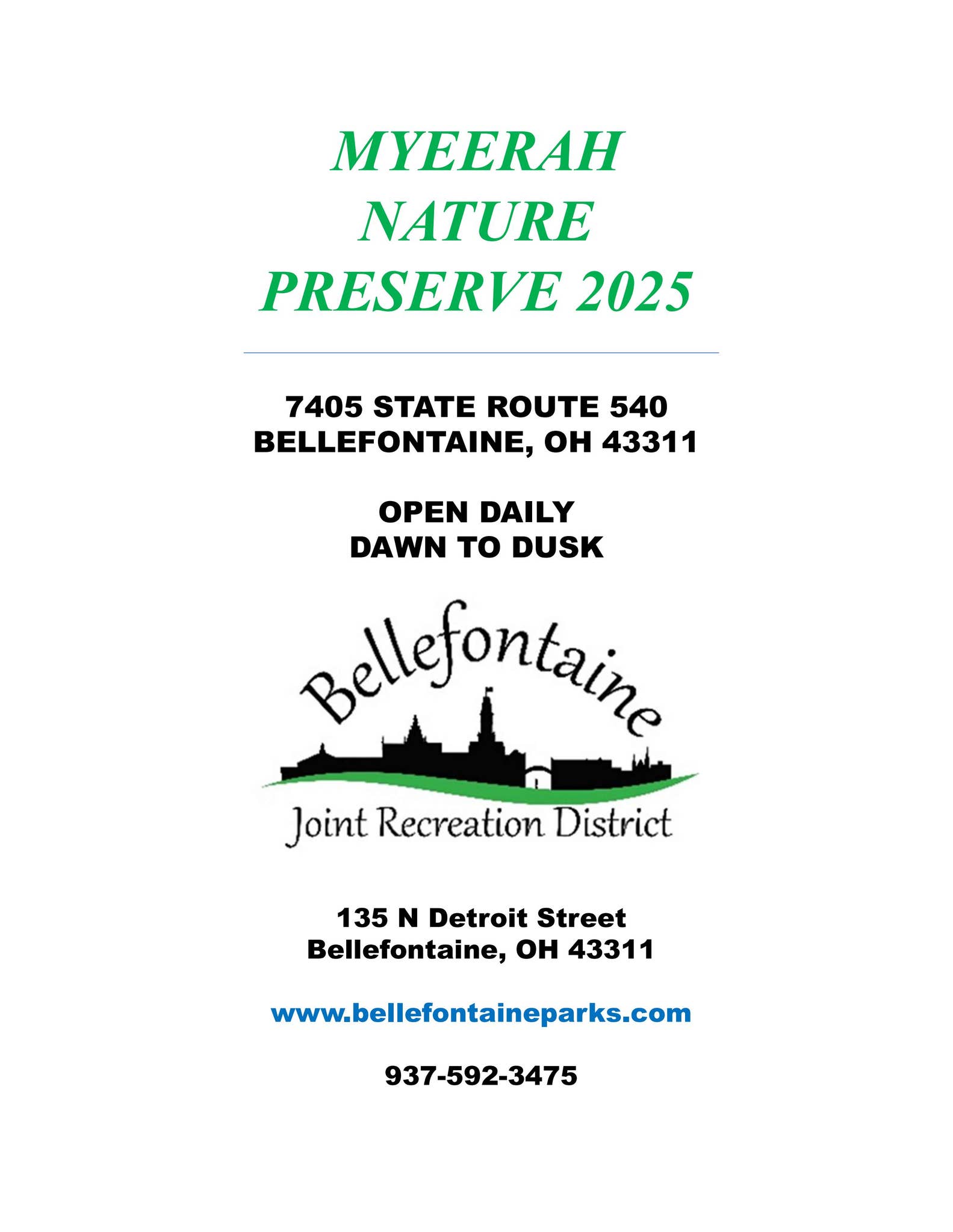 2025 Myeerah Nature Preserve Guide by ...