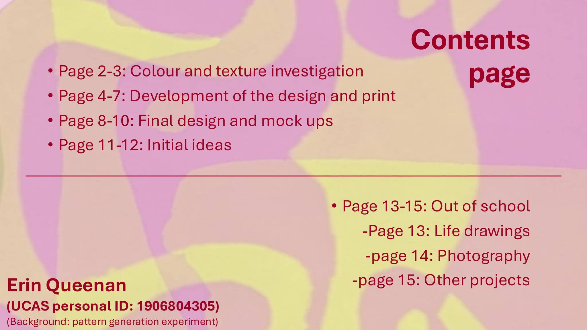 Erin Queenan Edinburgh Napier interior & spatial design portfolio by ...