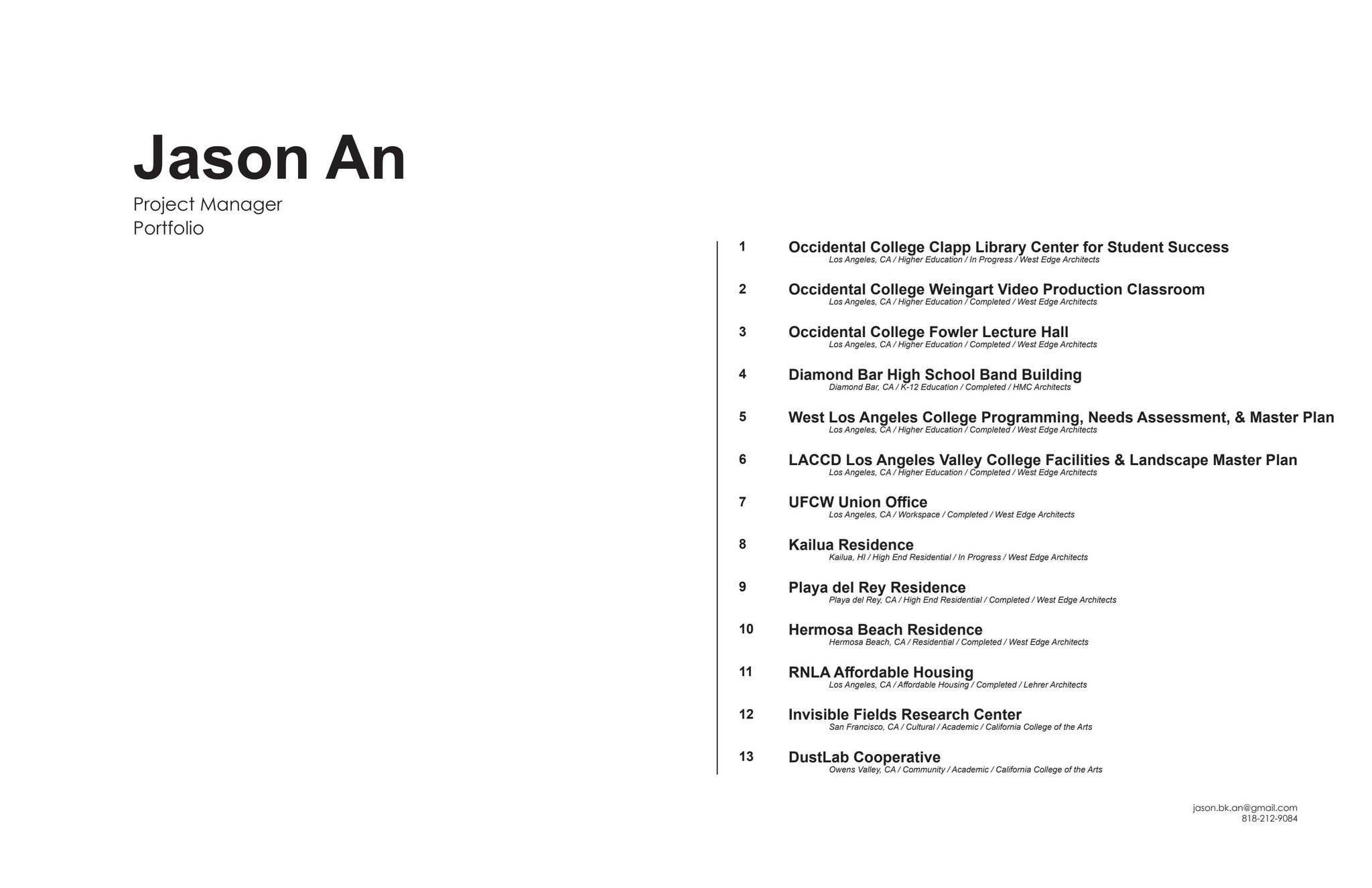 Jason An - Portfolio by jasonbkan - Issuu