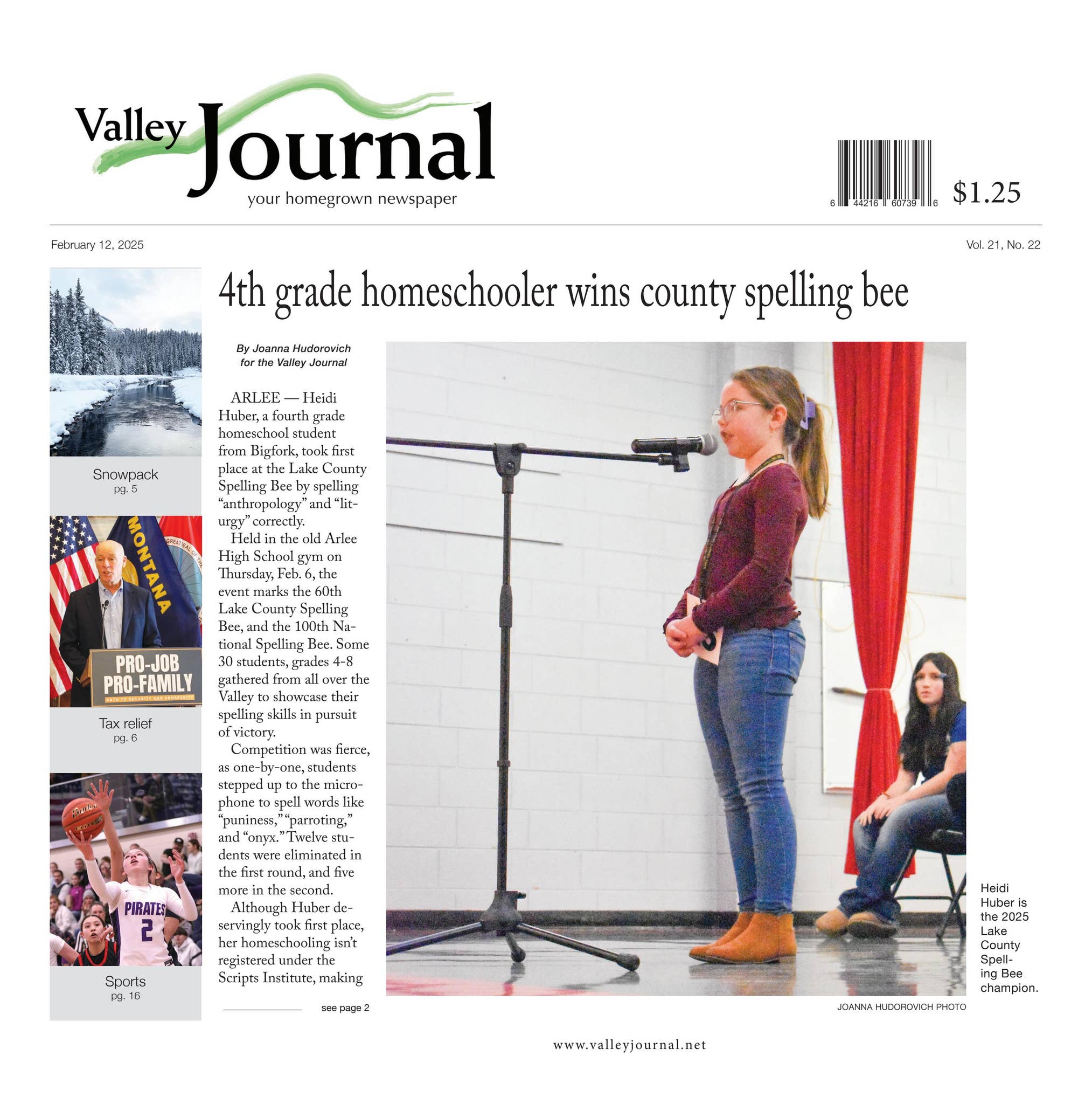 02-12-25 issue by Valley Journal - Issuu