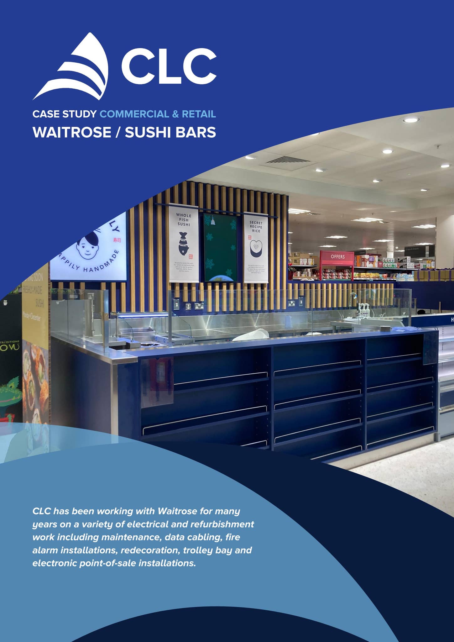 CLC Case Study - Waitrose - Sushi Bars by Axis Property Services - Issuu