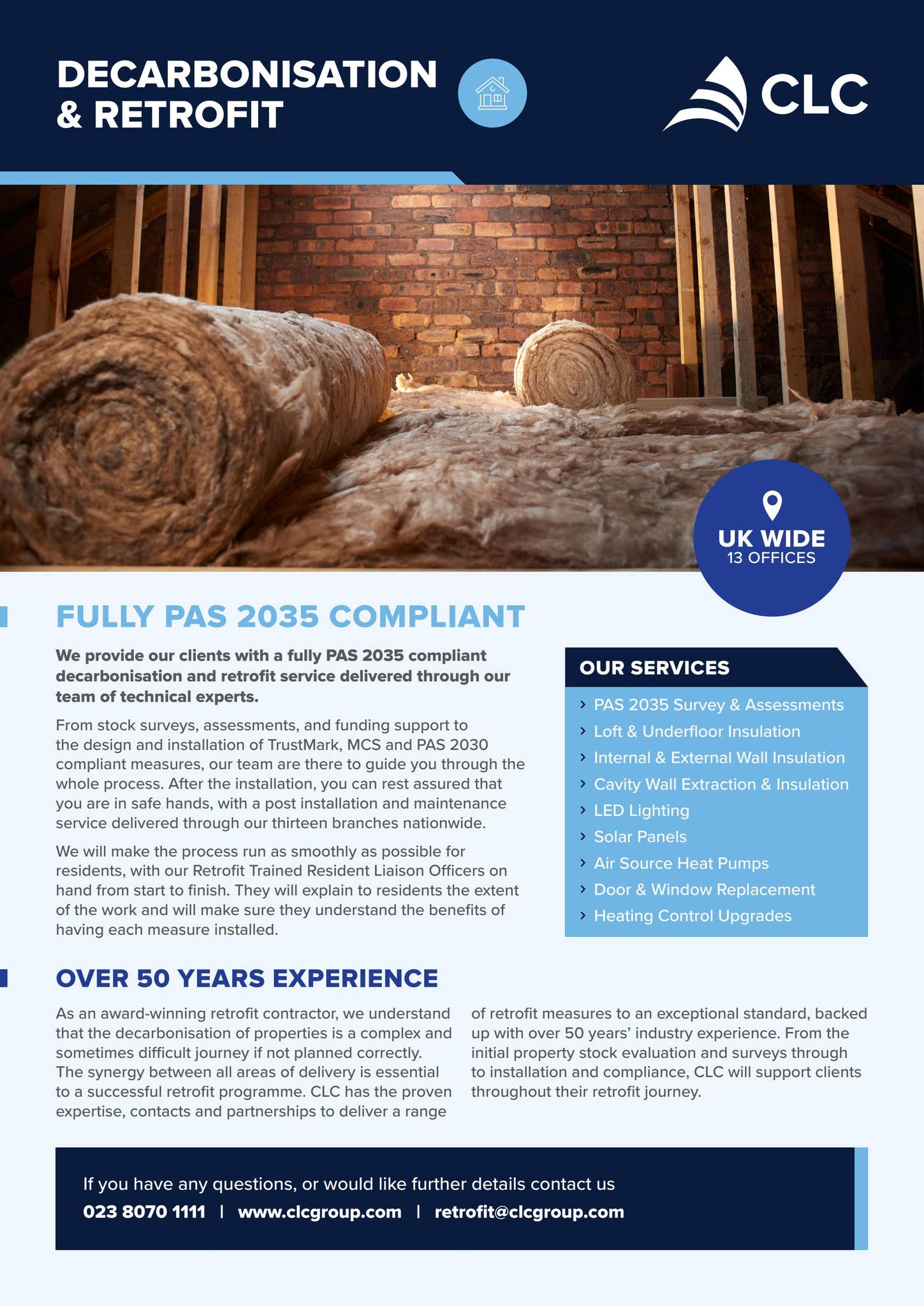 CLC Decarbonisation & Retrofit Datasheet by Axis Property Services - Issuu