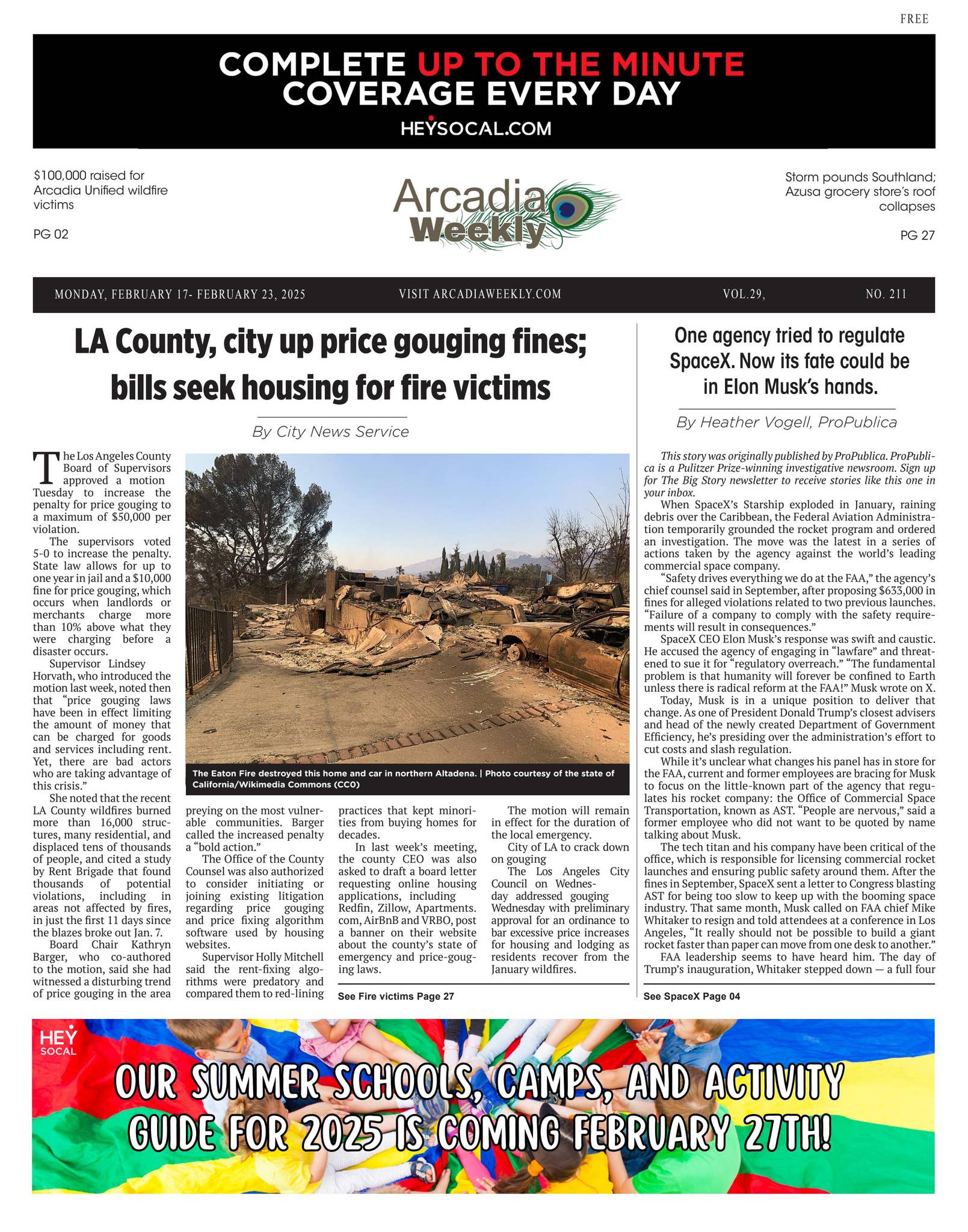 Arcadia Weekly_2/17/2025 by Beacon Media News - Issuu