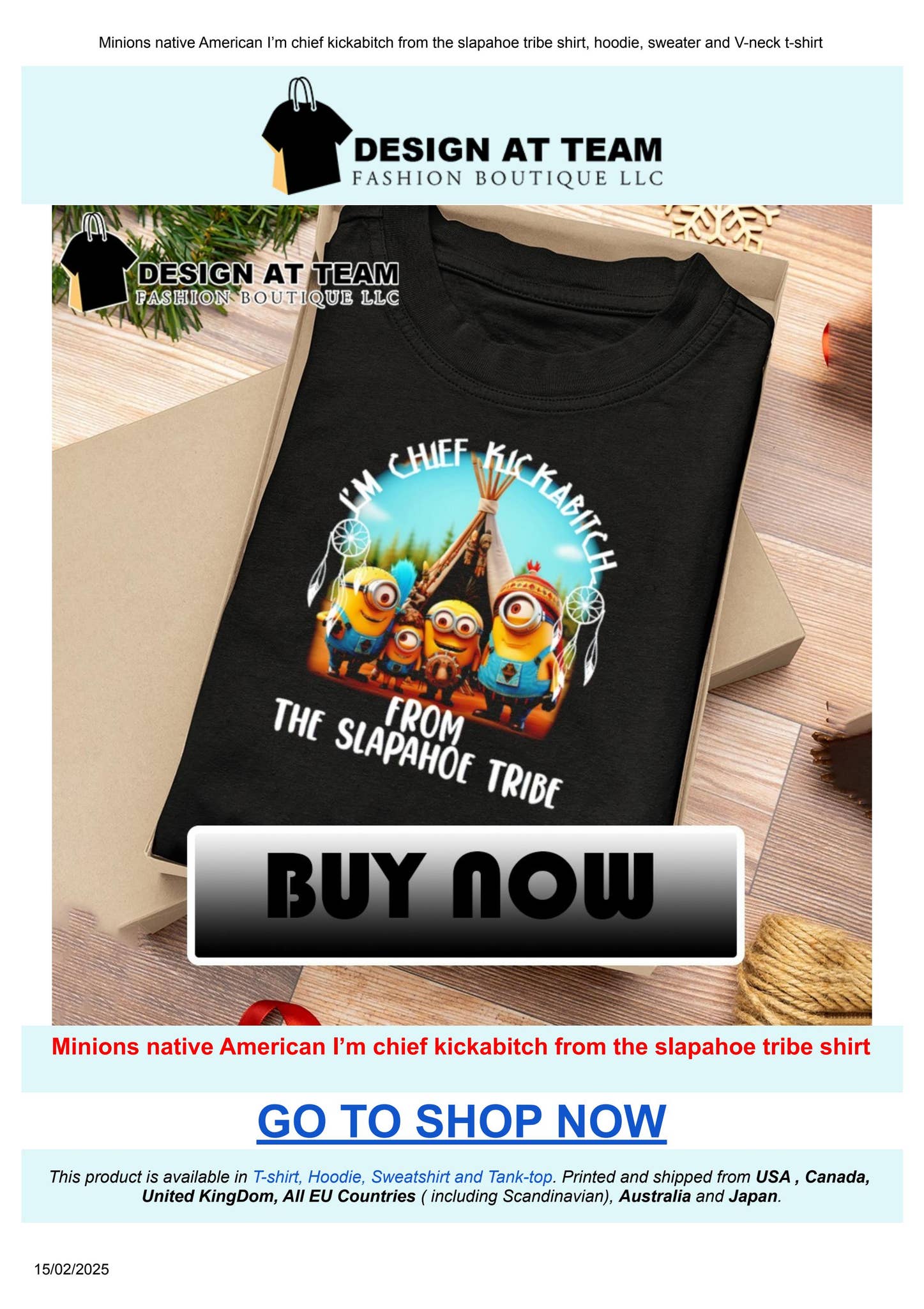 Minions native American I’m chief kickabitch from the slapahoe tribe ...