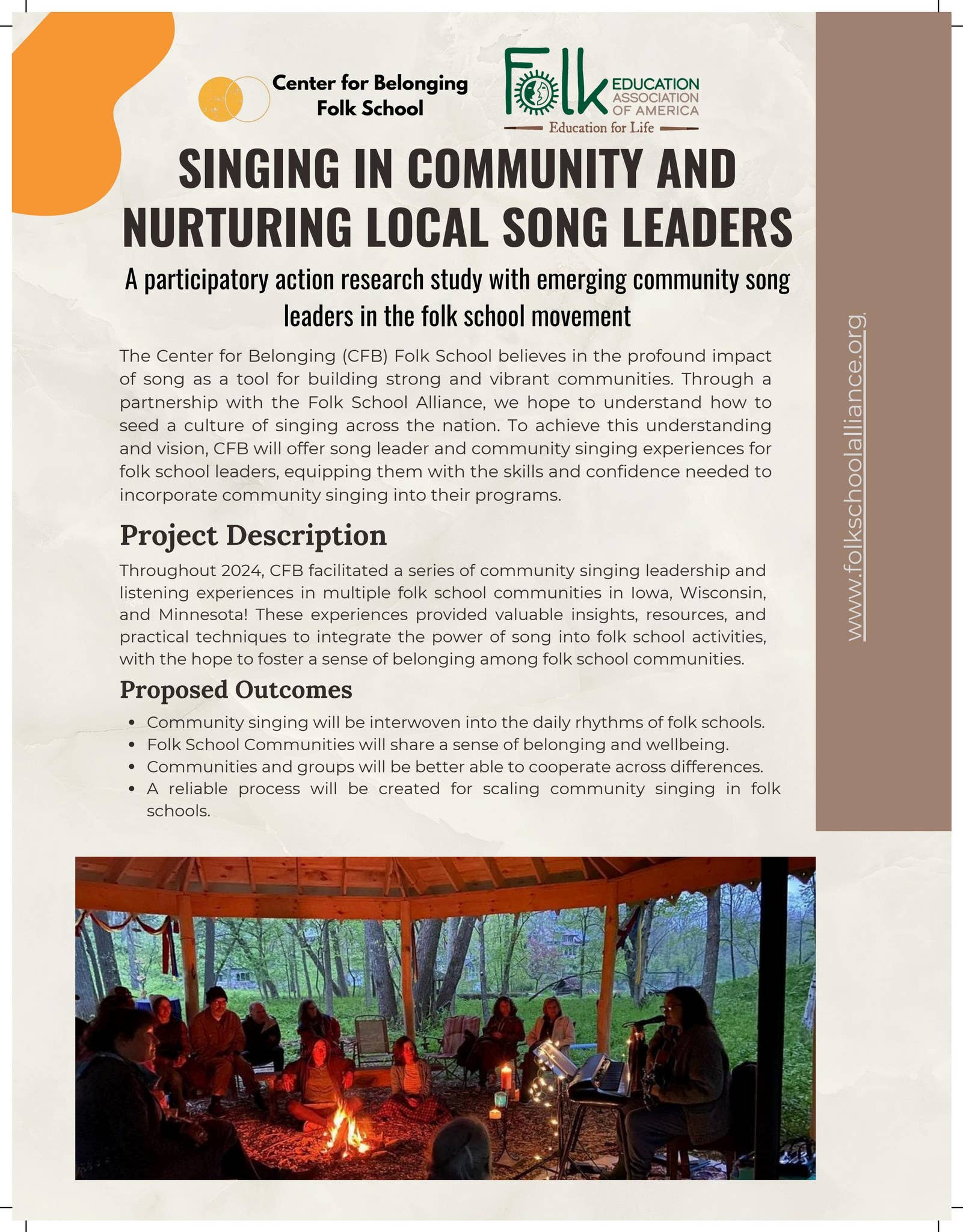 Singing and Songleading One Pager by FolkEducation - Issuu