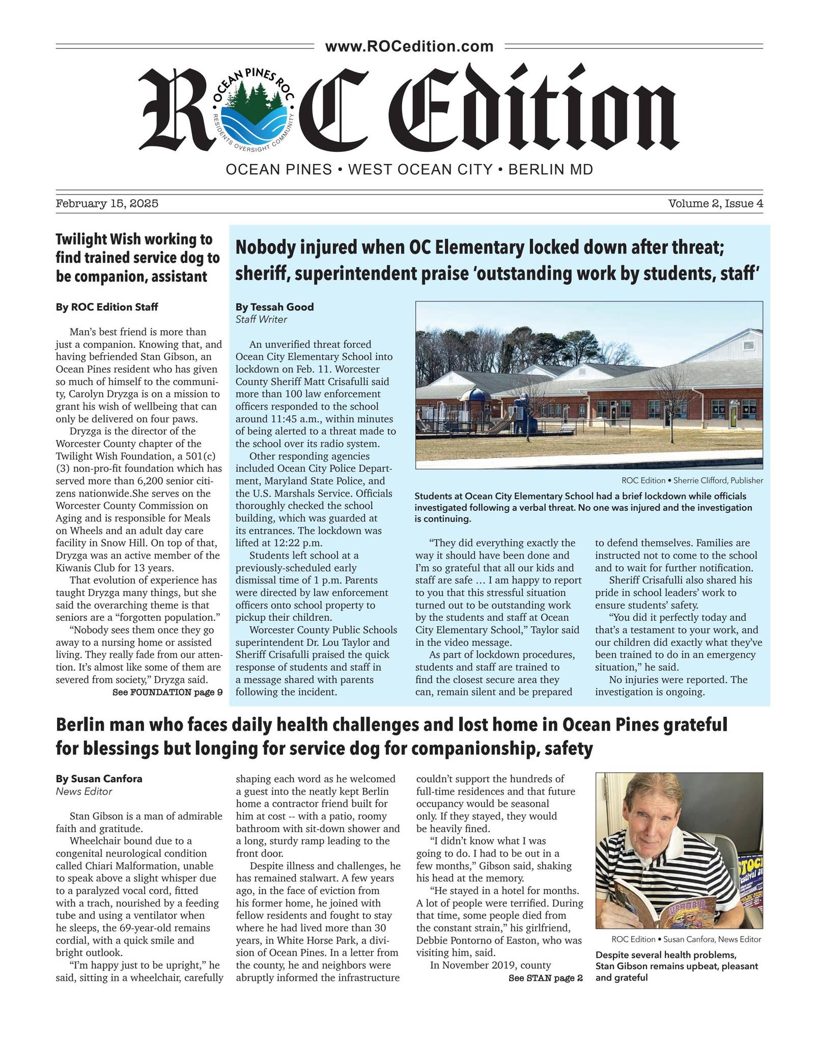 ROC Edition Feb 15, 2025 by Ocean Pines ROC Edition - Issuu