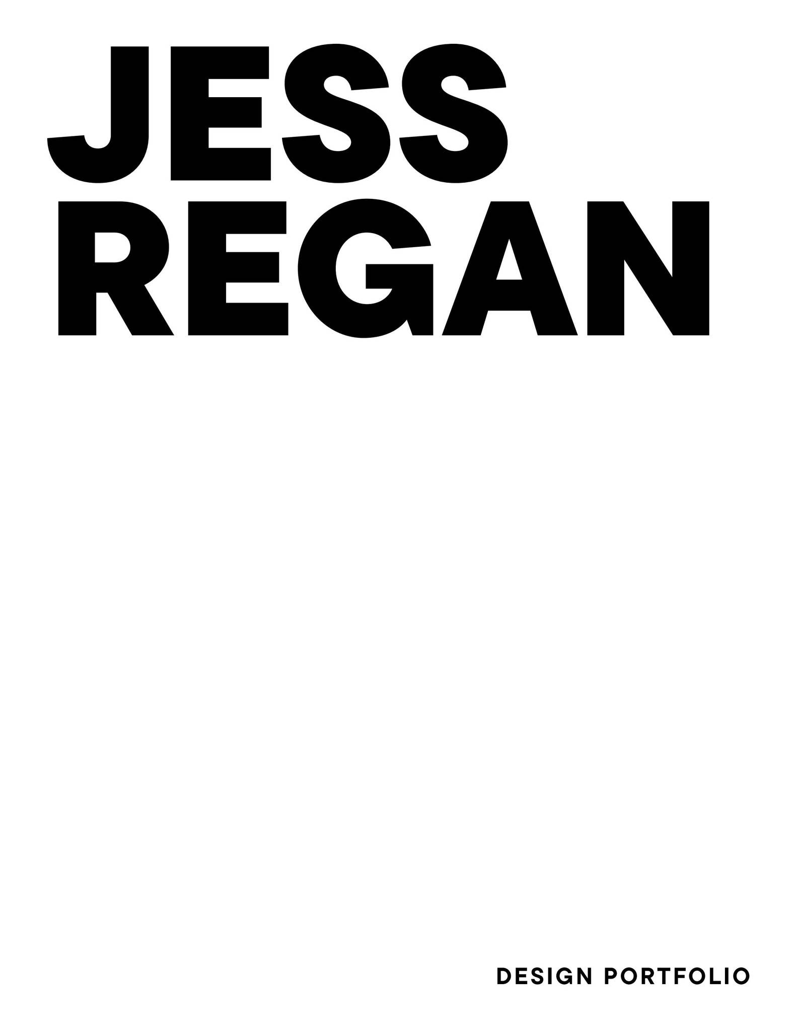 Jess Regan Design Portfolio by Jessica Regan - Issuu