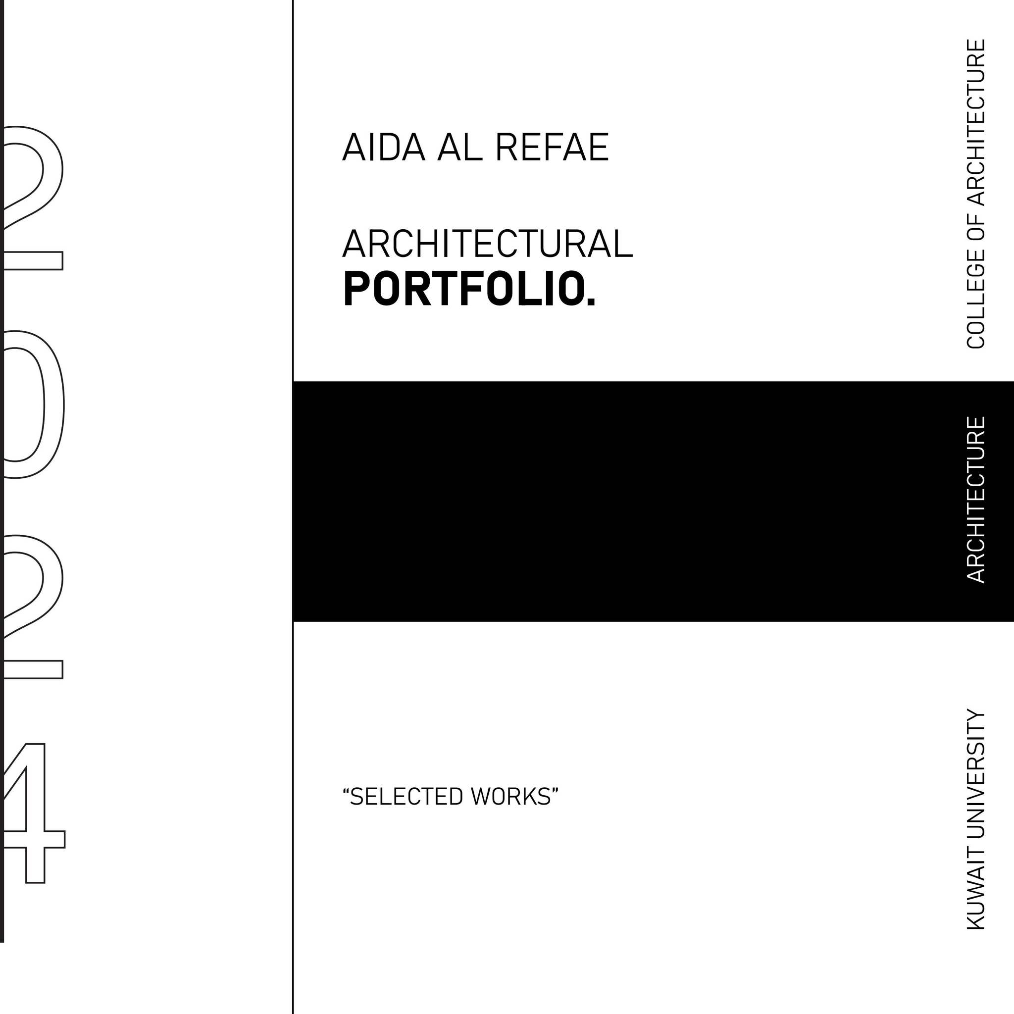 Aida Al Refae Portfolio by Aida AlRefae - Issuu