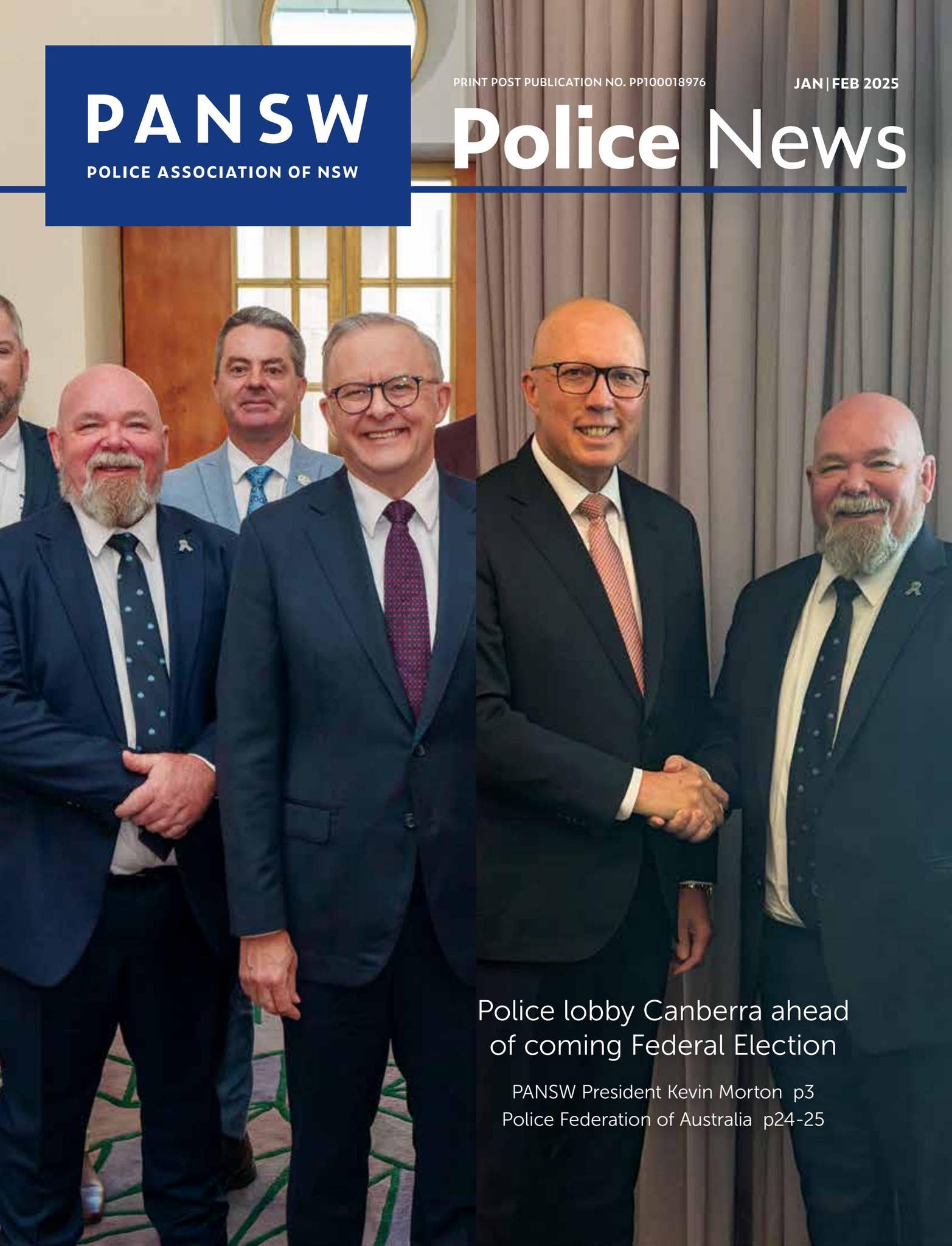 PANSW Police News Magazine - Jan | Feb 2025 by Police Association of ...