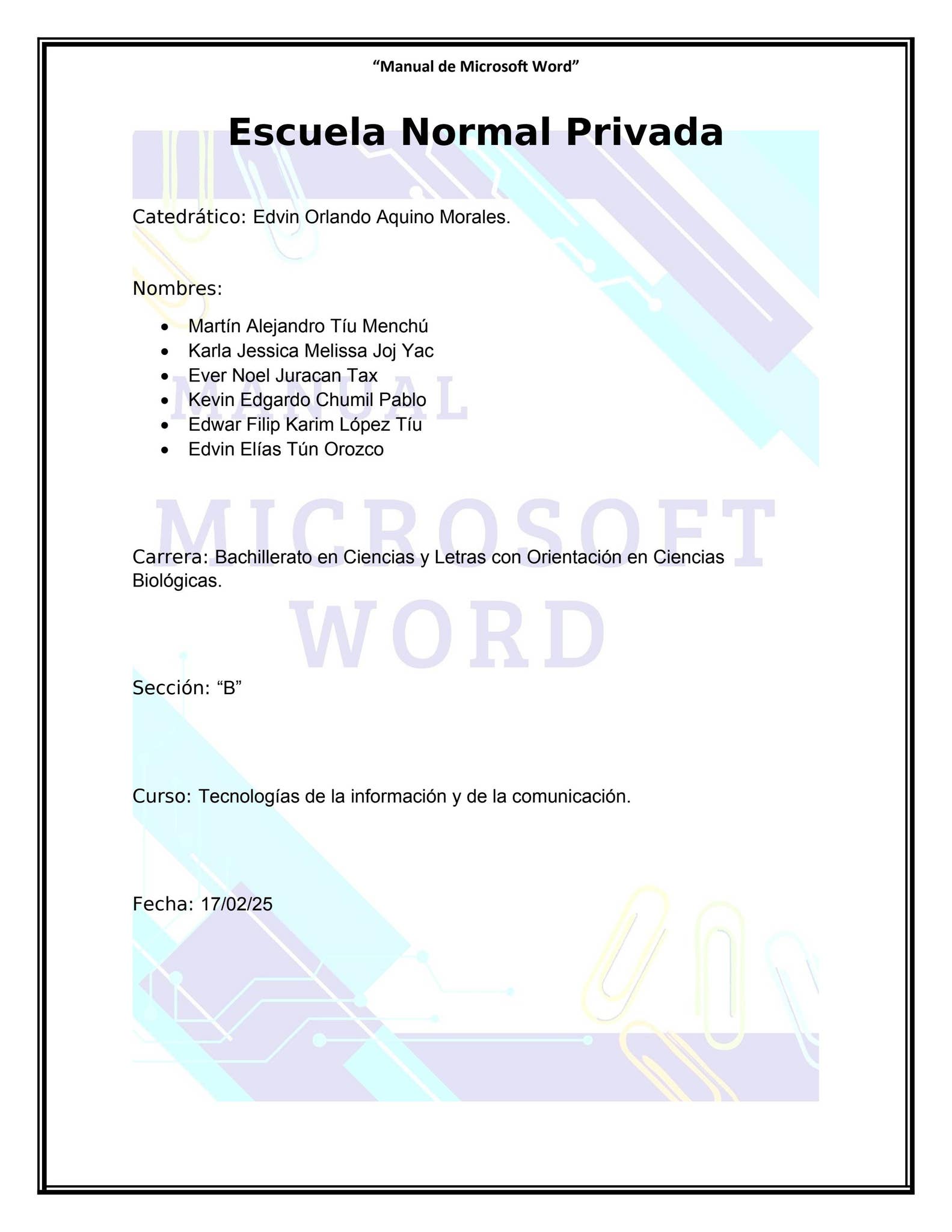 Manual de Microsoft Word by martinnnnnn - Issuu