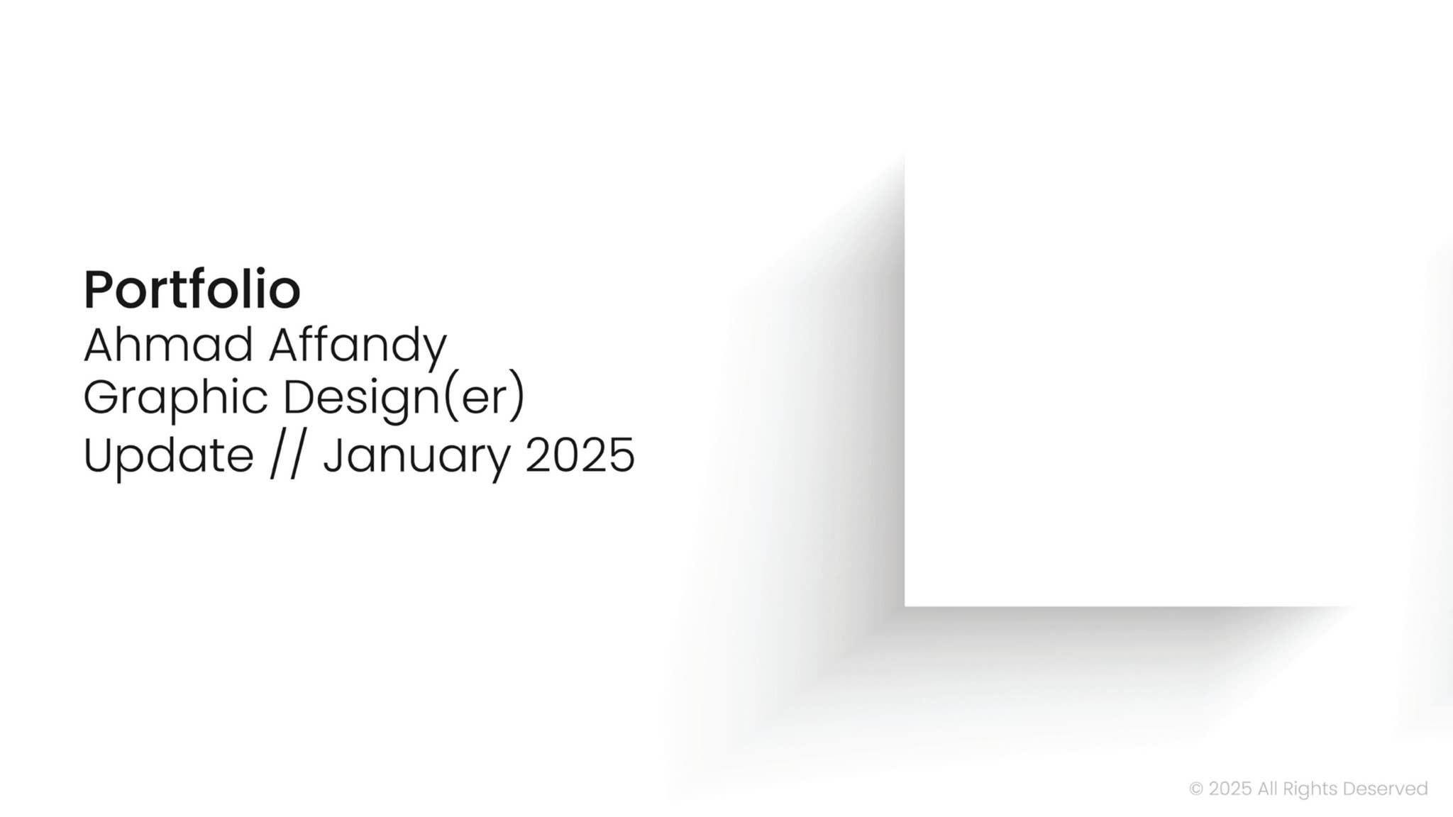 Portfolio_Ahmad Affandy 2025 by Ahmad Affandy - Issuu