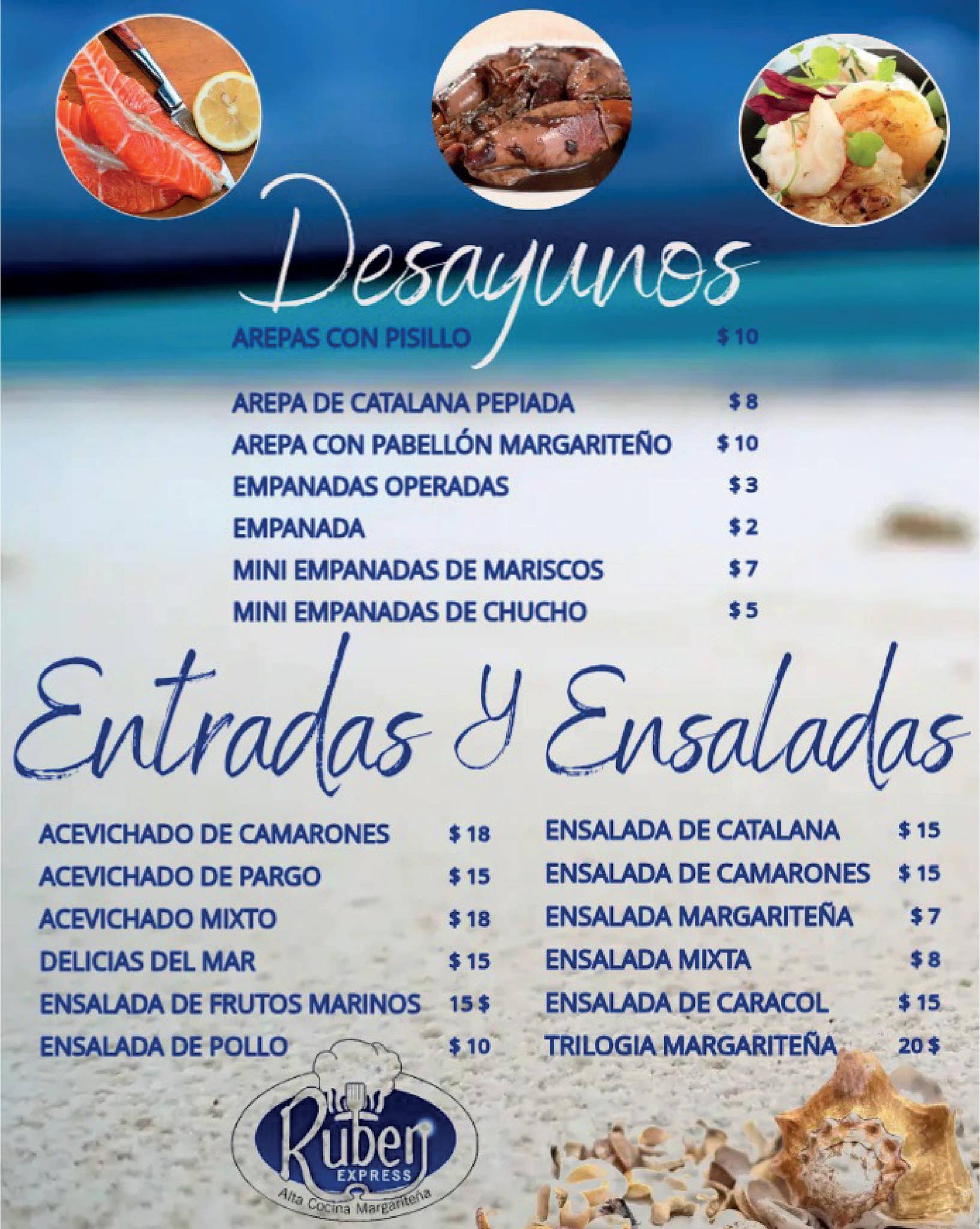 Menú Ruben Express by Designvpc - Issuu