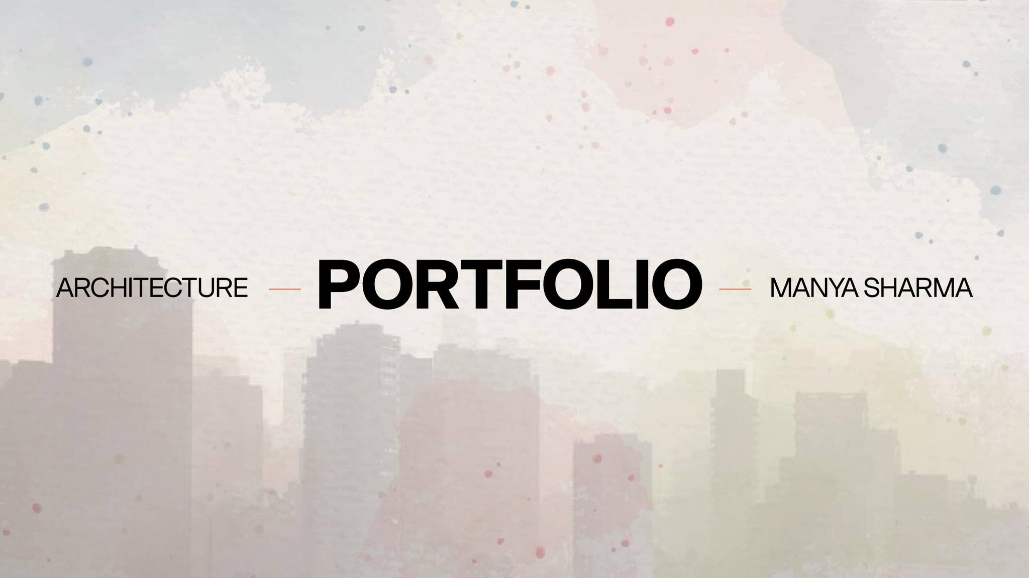 Architect Manya Portfolio by manya sharma - Issuu