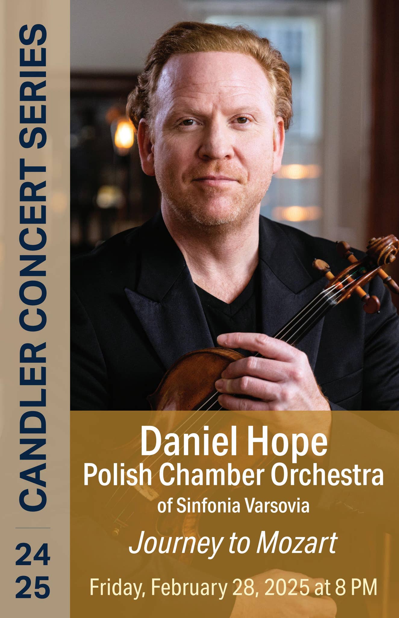 2/28/2025, Daniel Hope, violin with Polish Chamber Orchestra | Candler ...