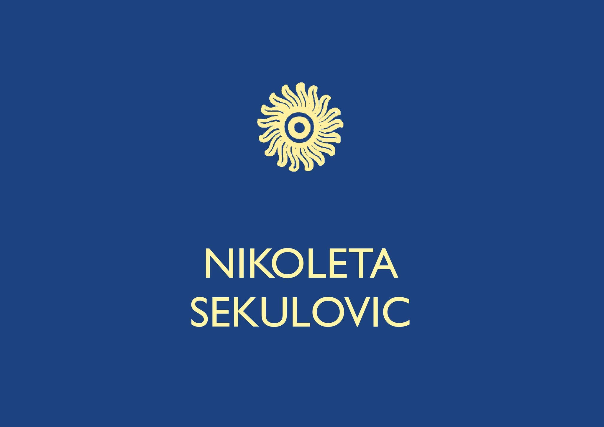Nikoleta Sekulovic E-book by rebeccahossackartgallery - Issuu