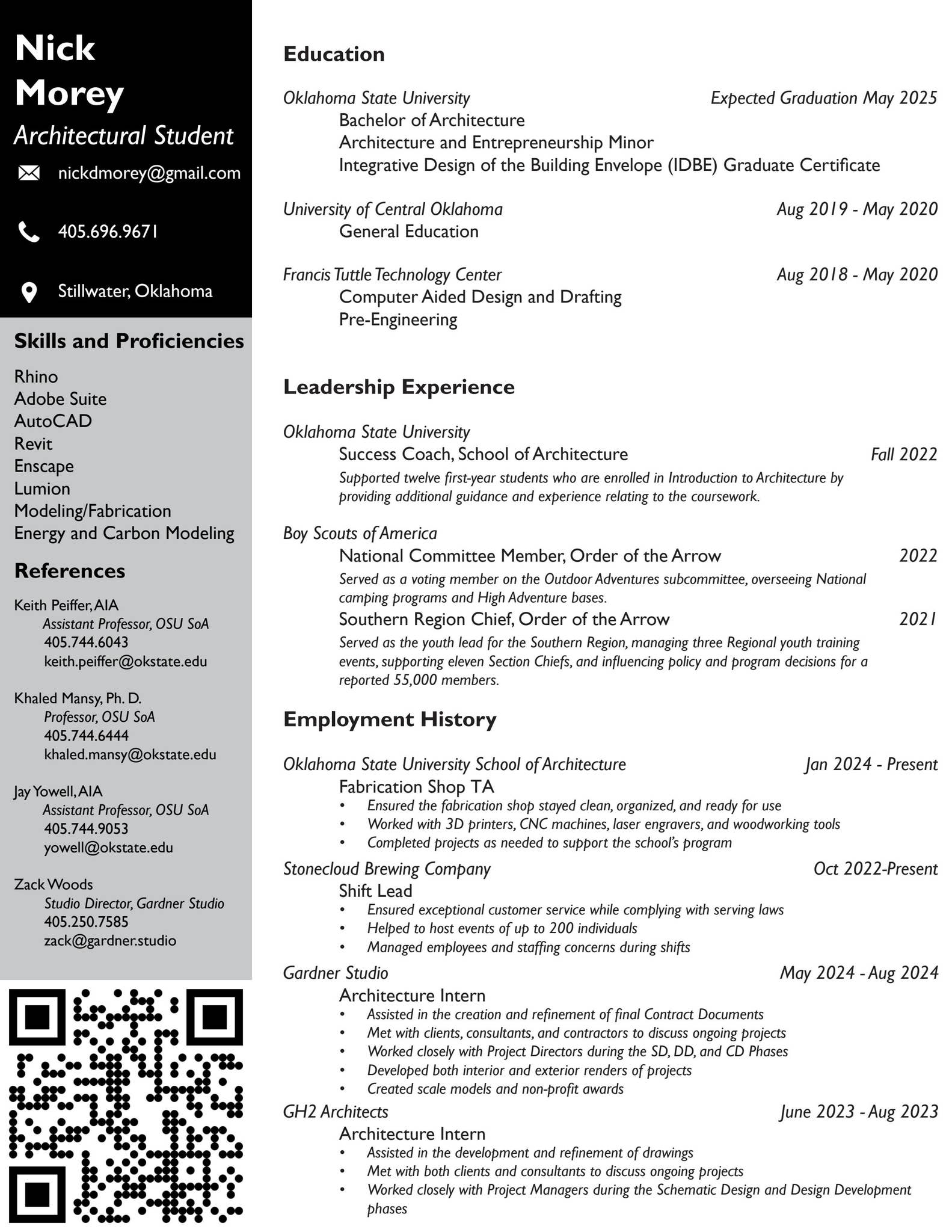 Architectural Resume by nmorey - Issuu