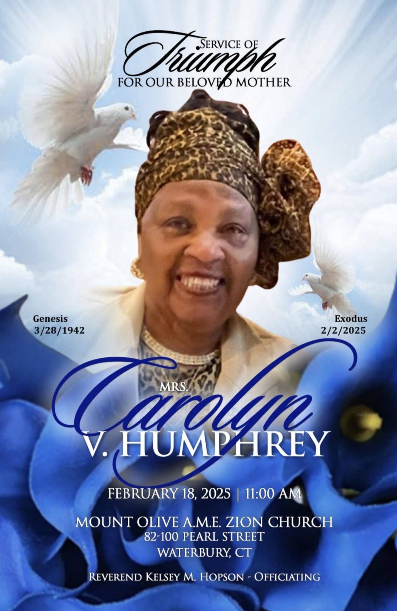 Celebrating the Life of Carolyn Humphrey by HD AMEZ Media - Issuu