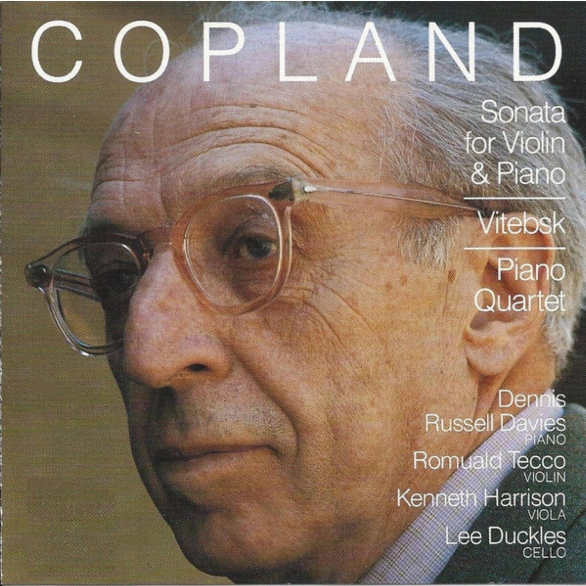 Copland Chamber Music (Liner Notes) by Musical Heritage Society ...