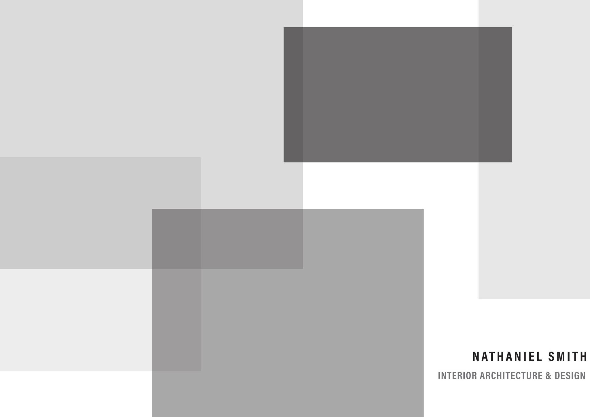 Nathaniel Smith - Portfolio issu by NATHANIELHSMITH - Issuu