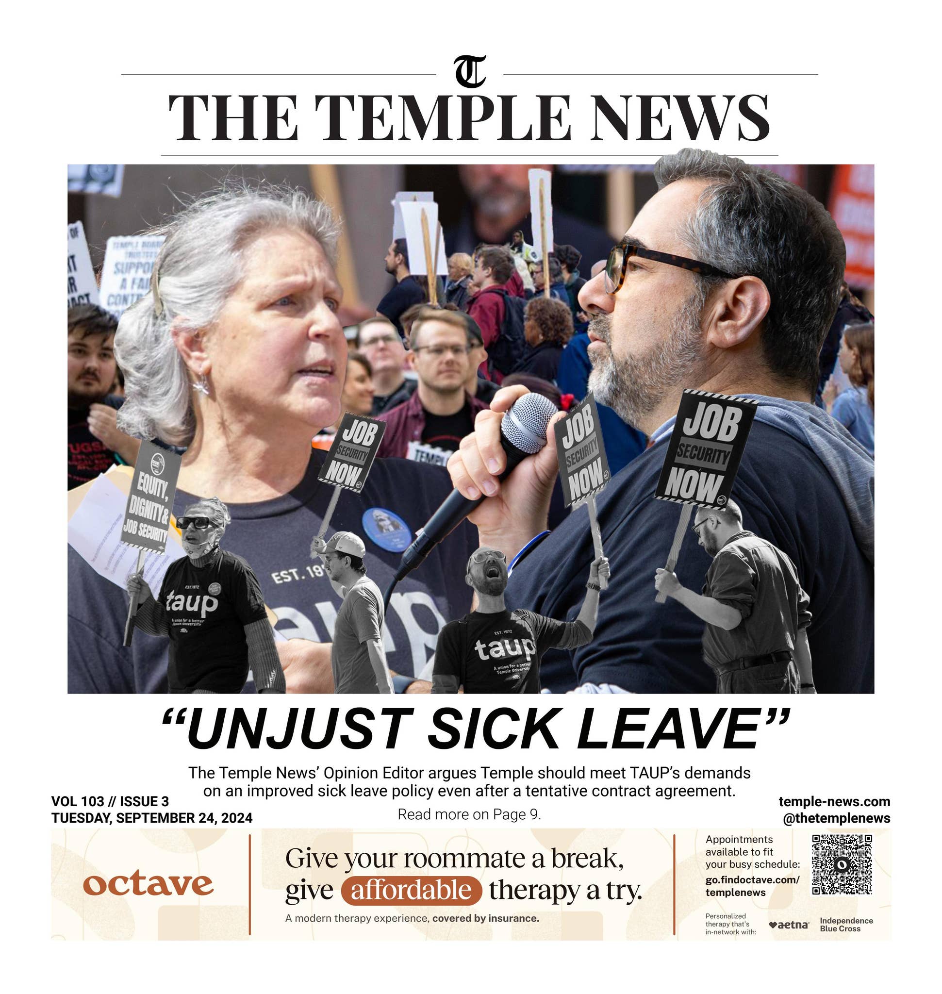 9.24 FINAL PRINT by The Temple News - Issuu
