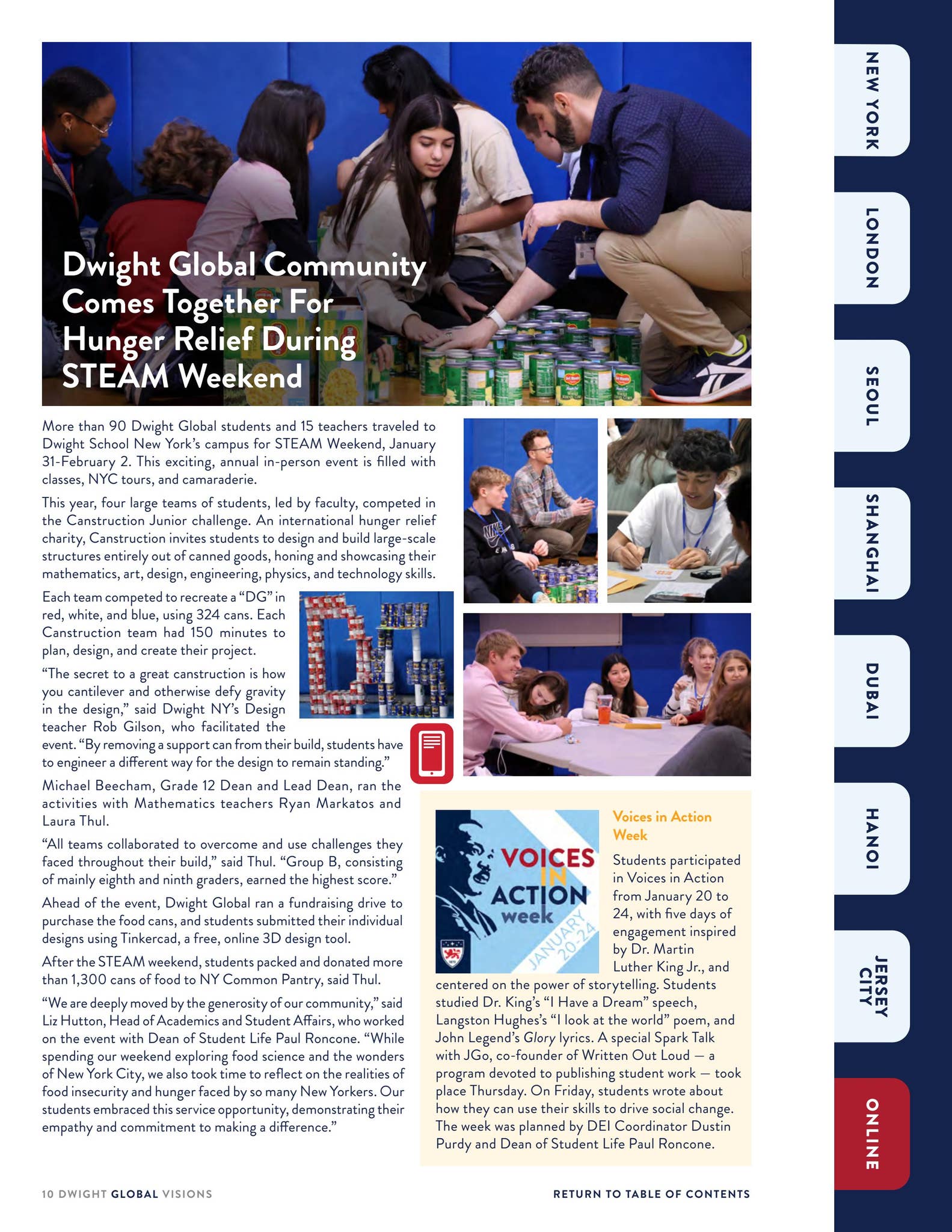 Dwight Global Visions Newsletter Winter 2025 by Dwight School - Issuu