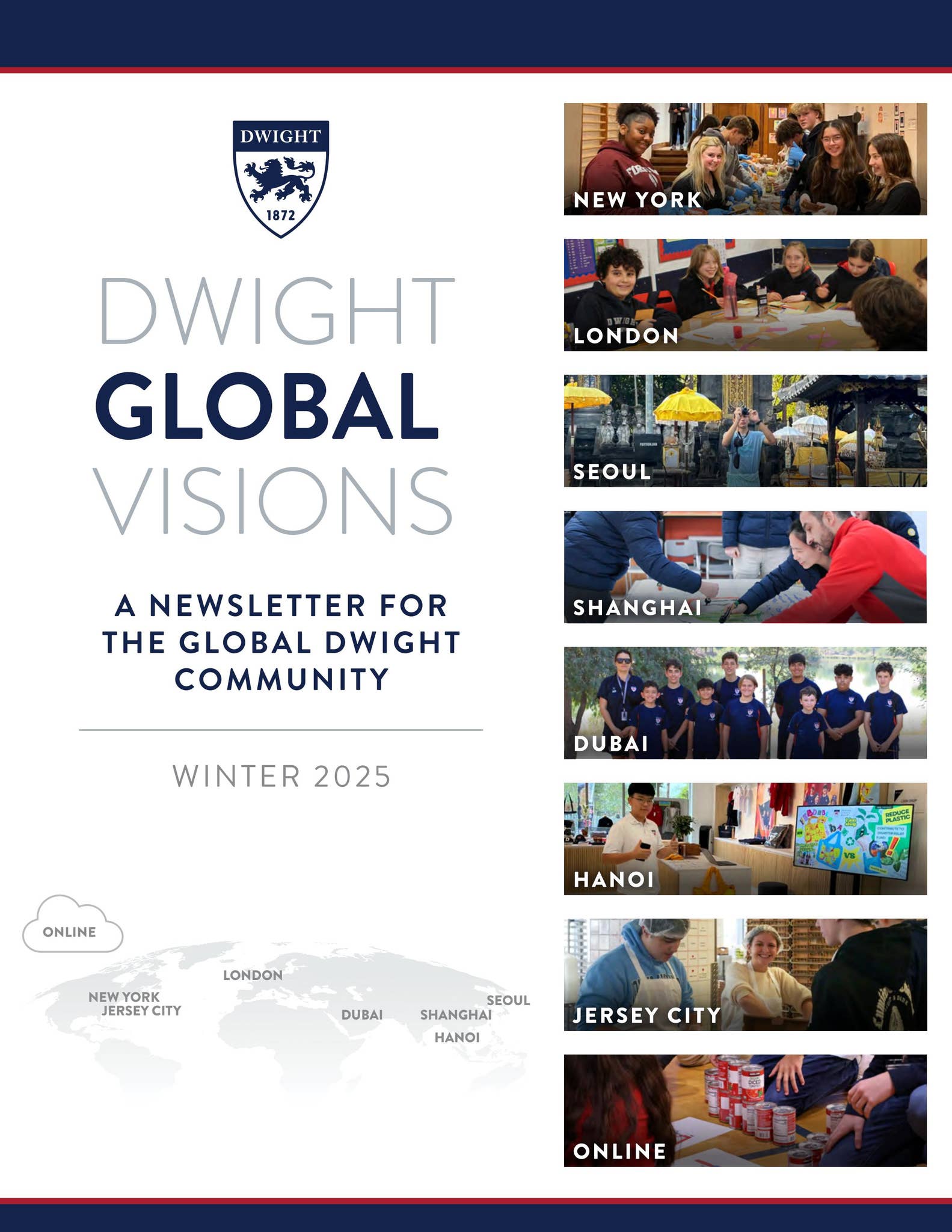 Dwight Global Visions Newsletter Winter 2025 by Dwight School - Issuu