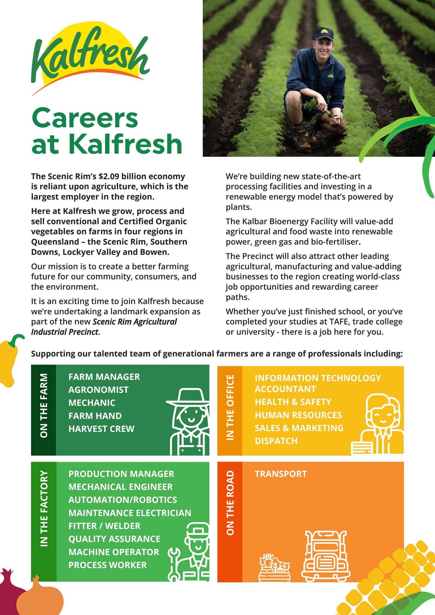 Careers at Kalfresh by Kalfresh Vegetables - Issuu