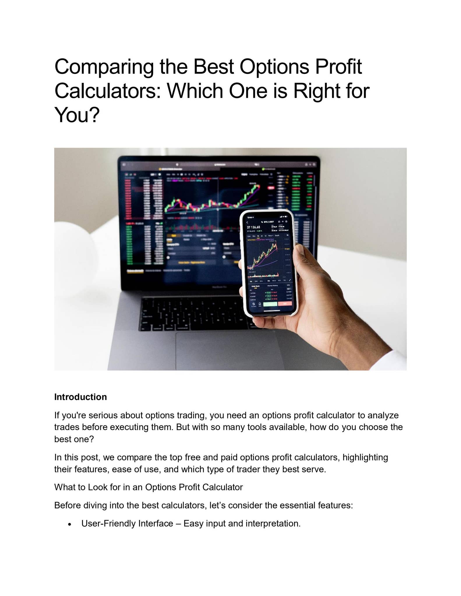 Comparing the Best Options Profit Calculators by silvacarol - Issuu