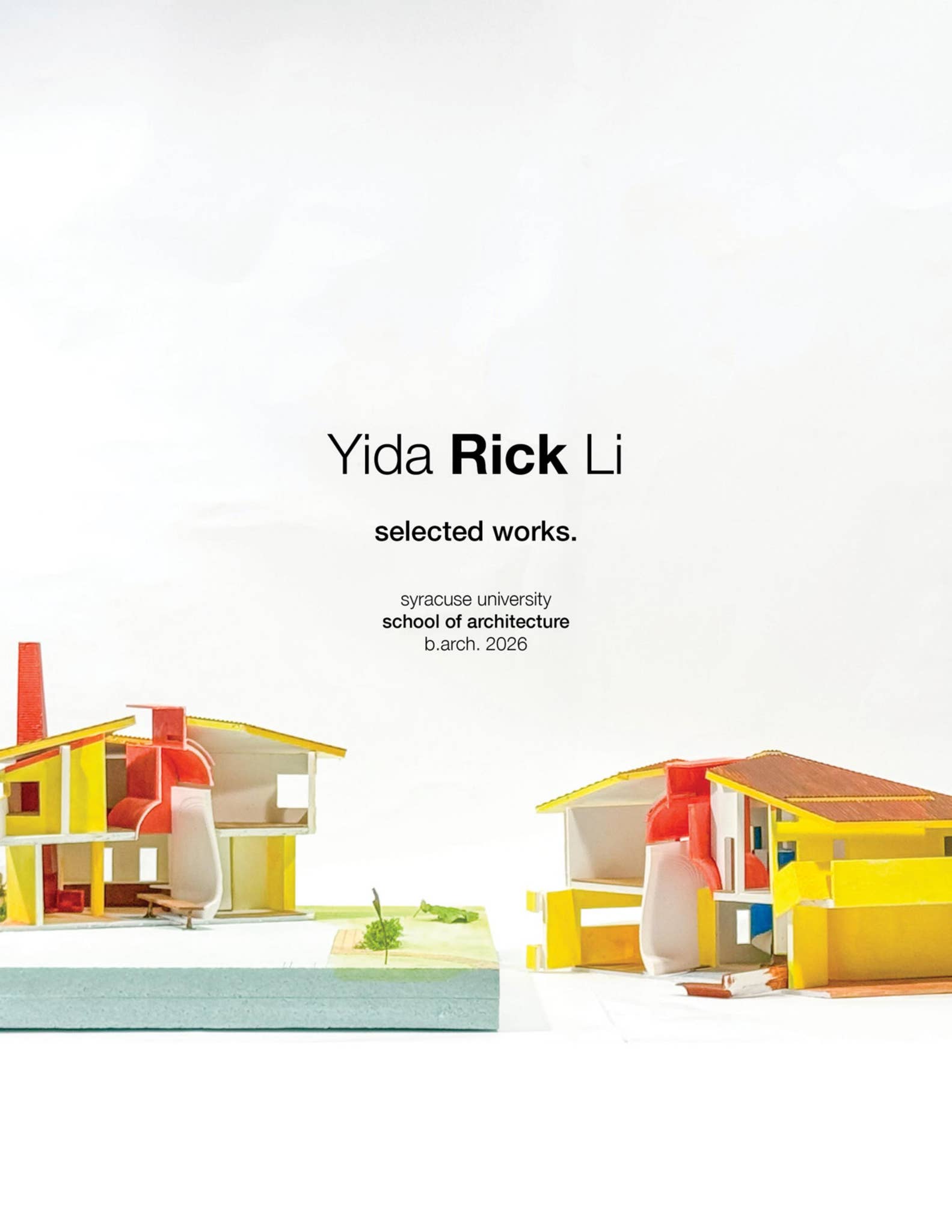Yida Rick Li | Selected Works | Spring 2025 by Yida Li - Issuu