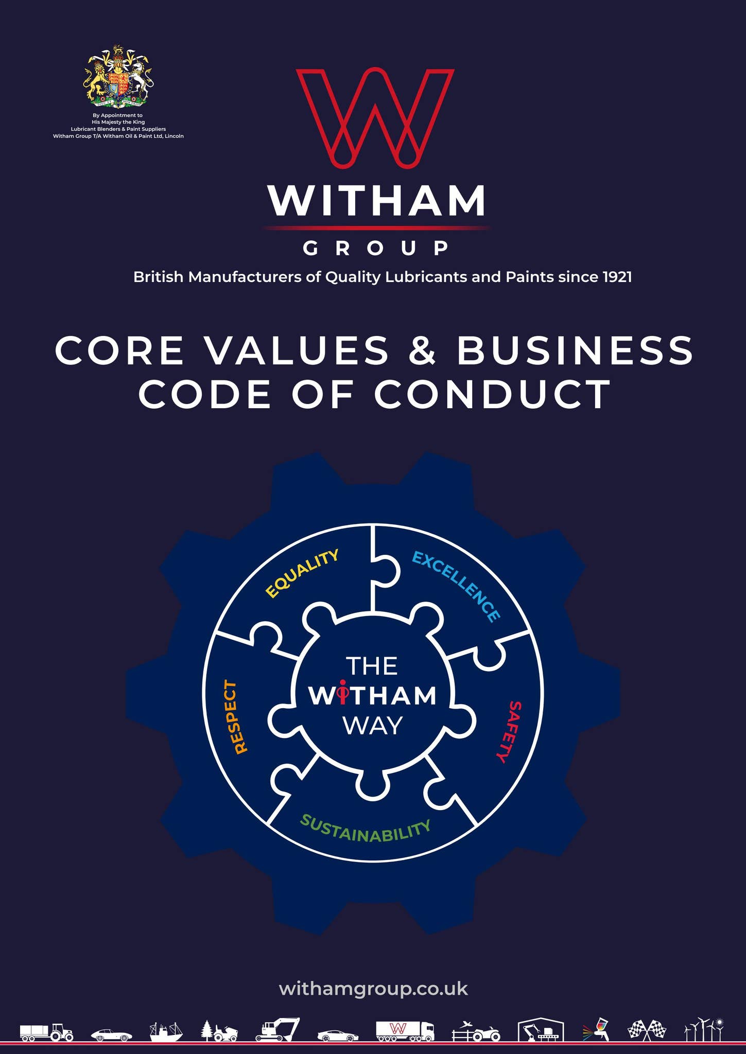 Witham Group Business Code of Conduct Core Values by withamgroup - Issuu