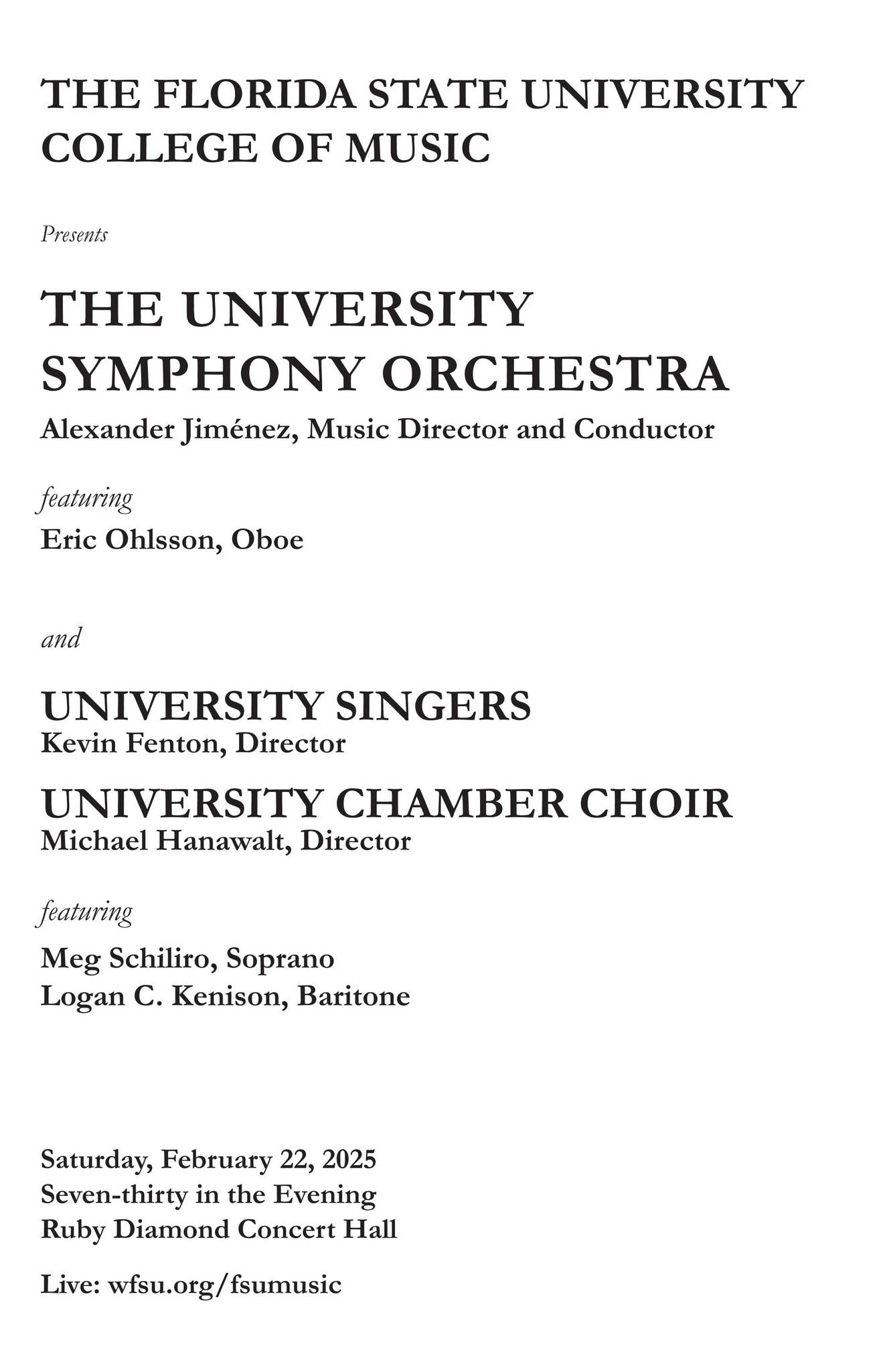 20250222_USO by Florida State University College of Music - Issuu