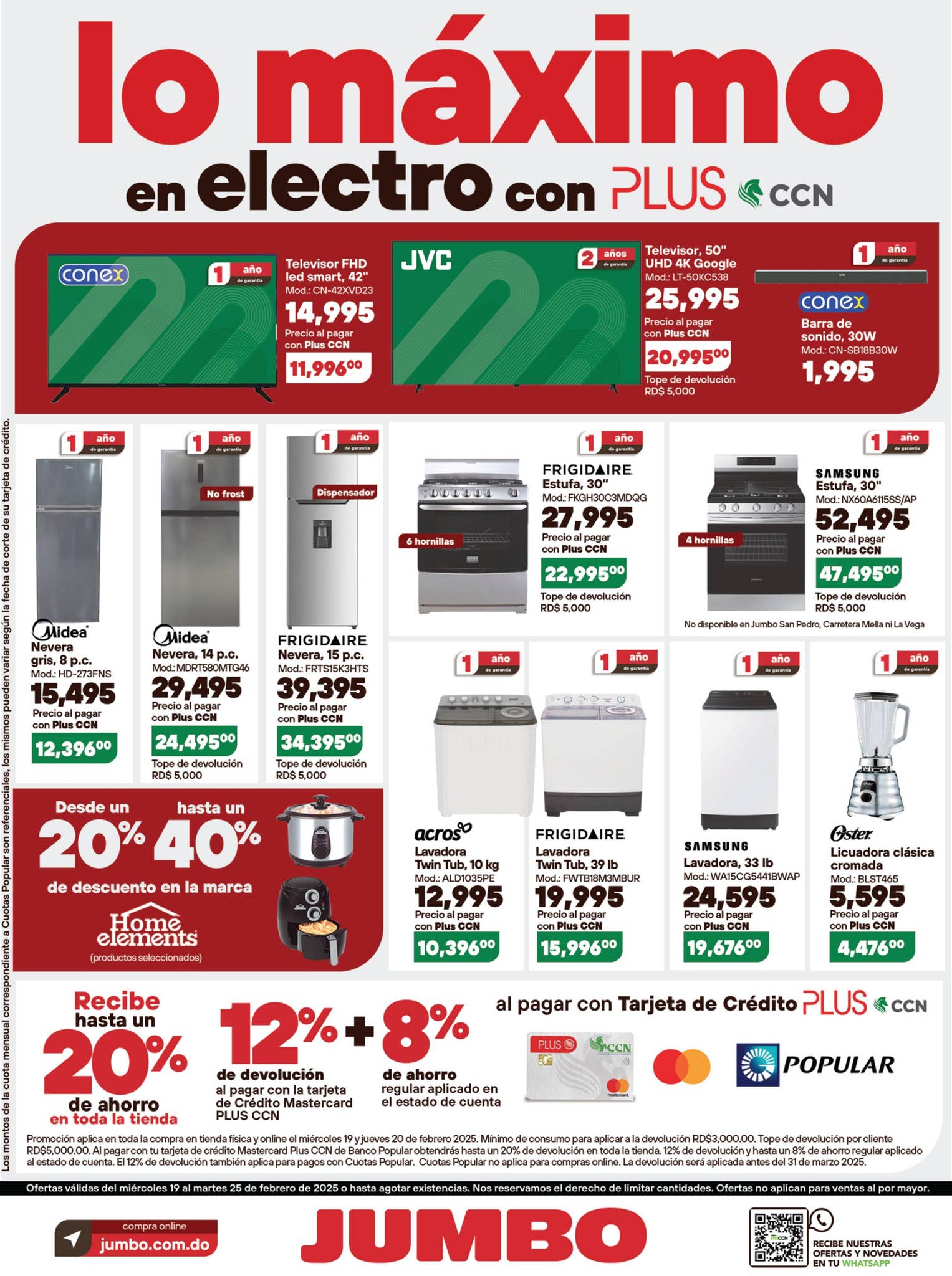 ¡Jumbo, lo máximo en electro con Plus CCN! by Centro Cuesta Nacional ...