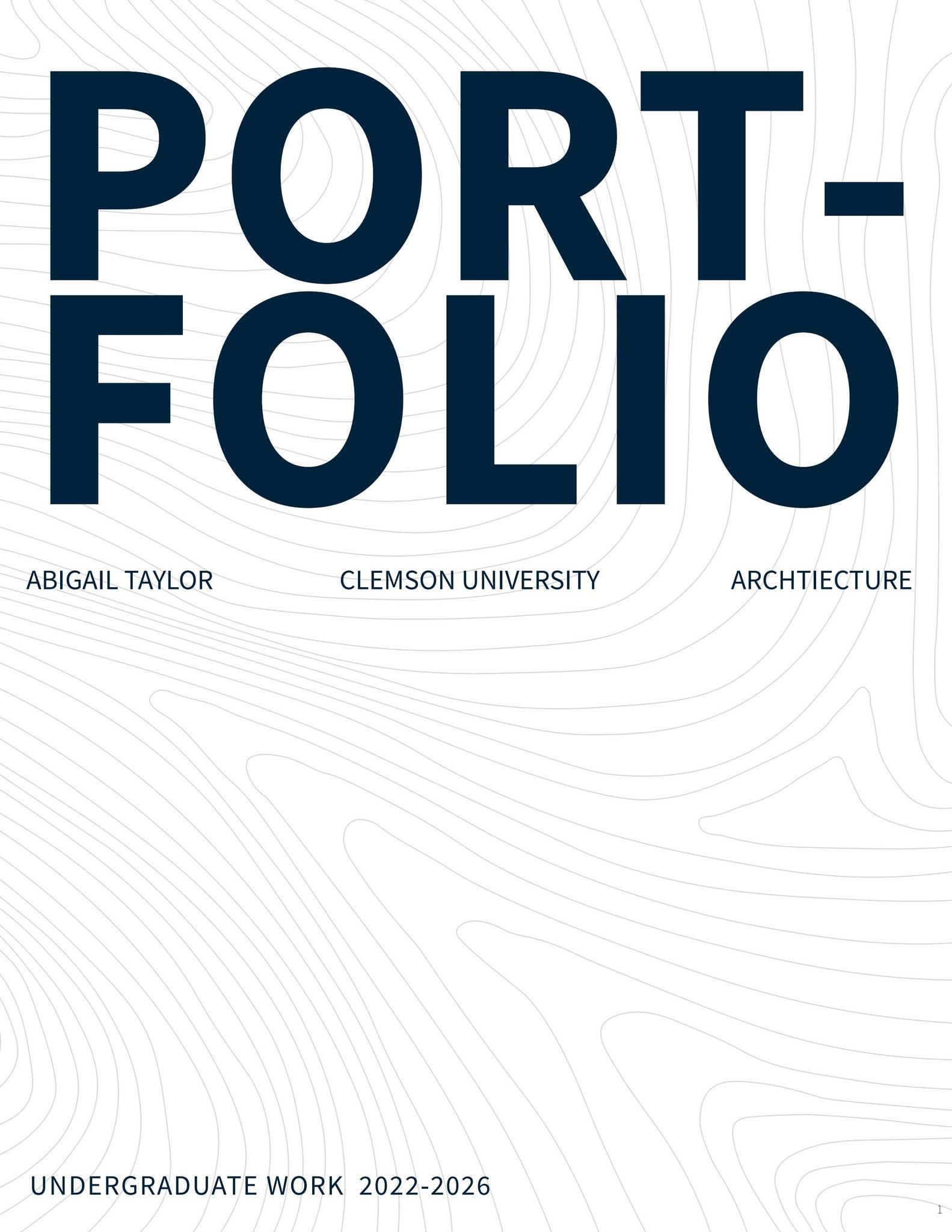 Undergrad Portfolio by ataylordesignsssss - Issuu