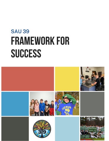 Framework For Success by SAU 39 - Issuu